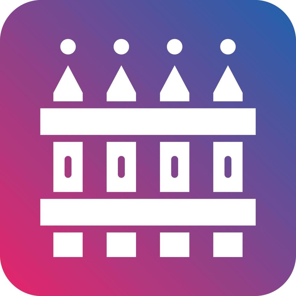 Fence Icon Vector Design 22824531 Vector Art at Vecteezy