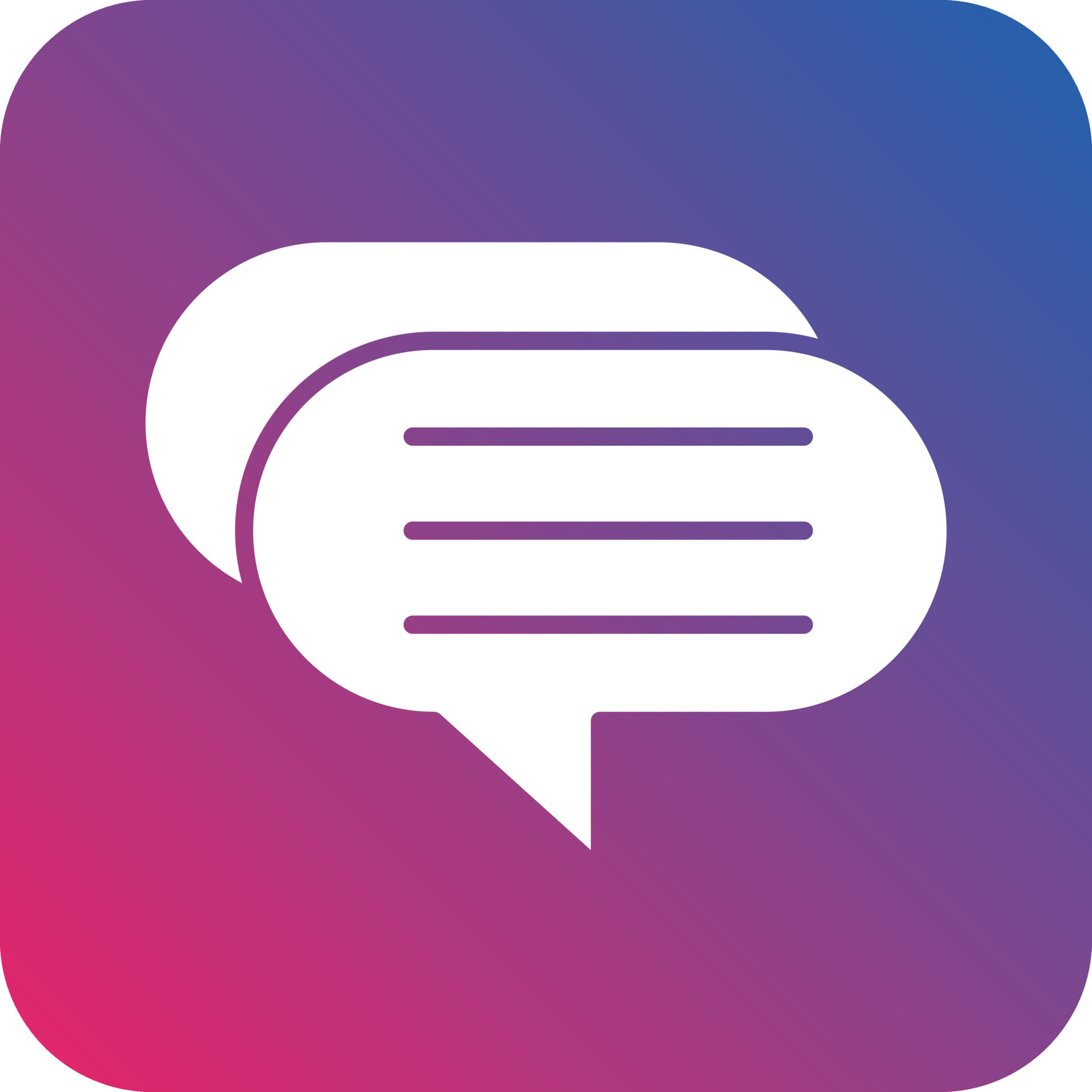 Messages Icon Vector Design 22825758 Vector Art at Vecteezy