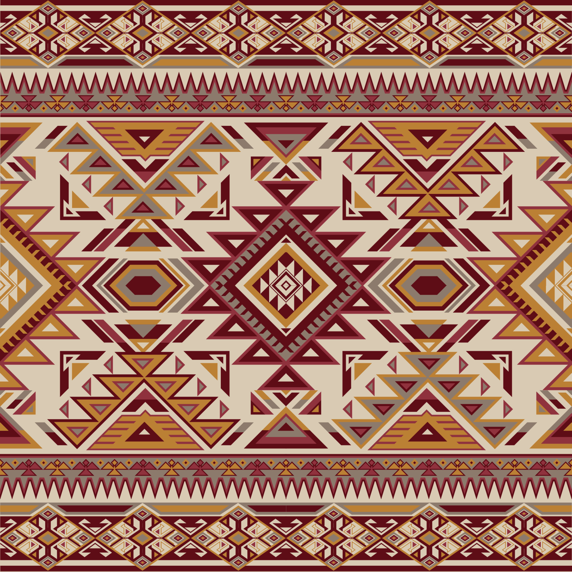 Native pattern american tribal indian ornament pattern geometric ethnic ...