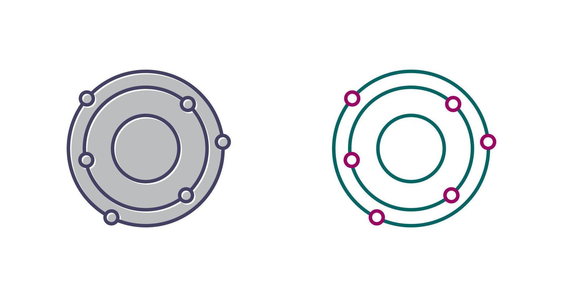 Atomic Structure Vector Icon 22831847 Vector Art At Vecteezy