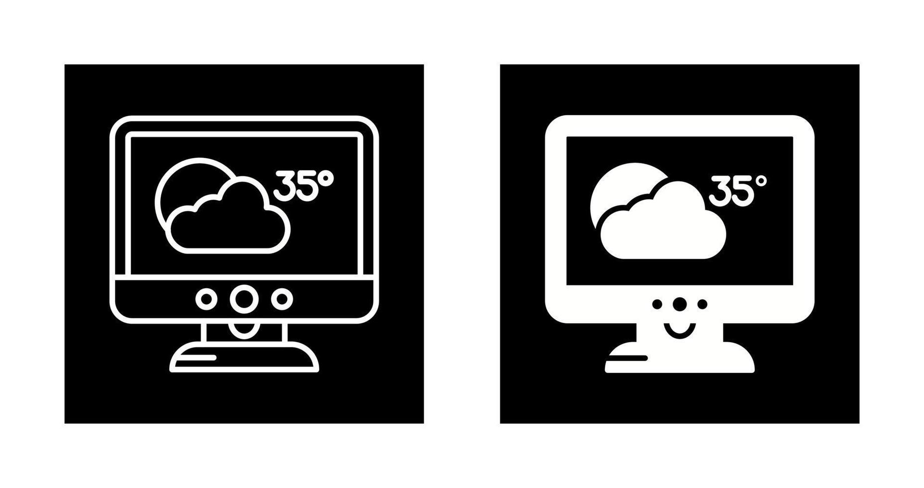 Weather Forecast Vector Icon 22832064 Vector Art at Vecteezy