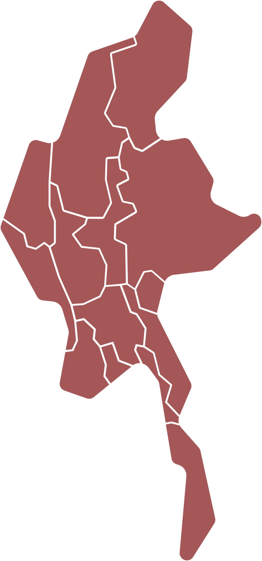 drawing of myanmar map. 22832778 PNG
