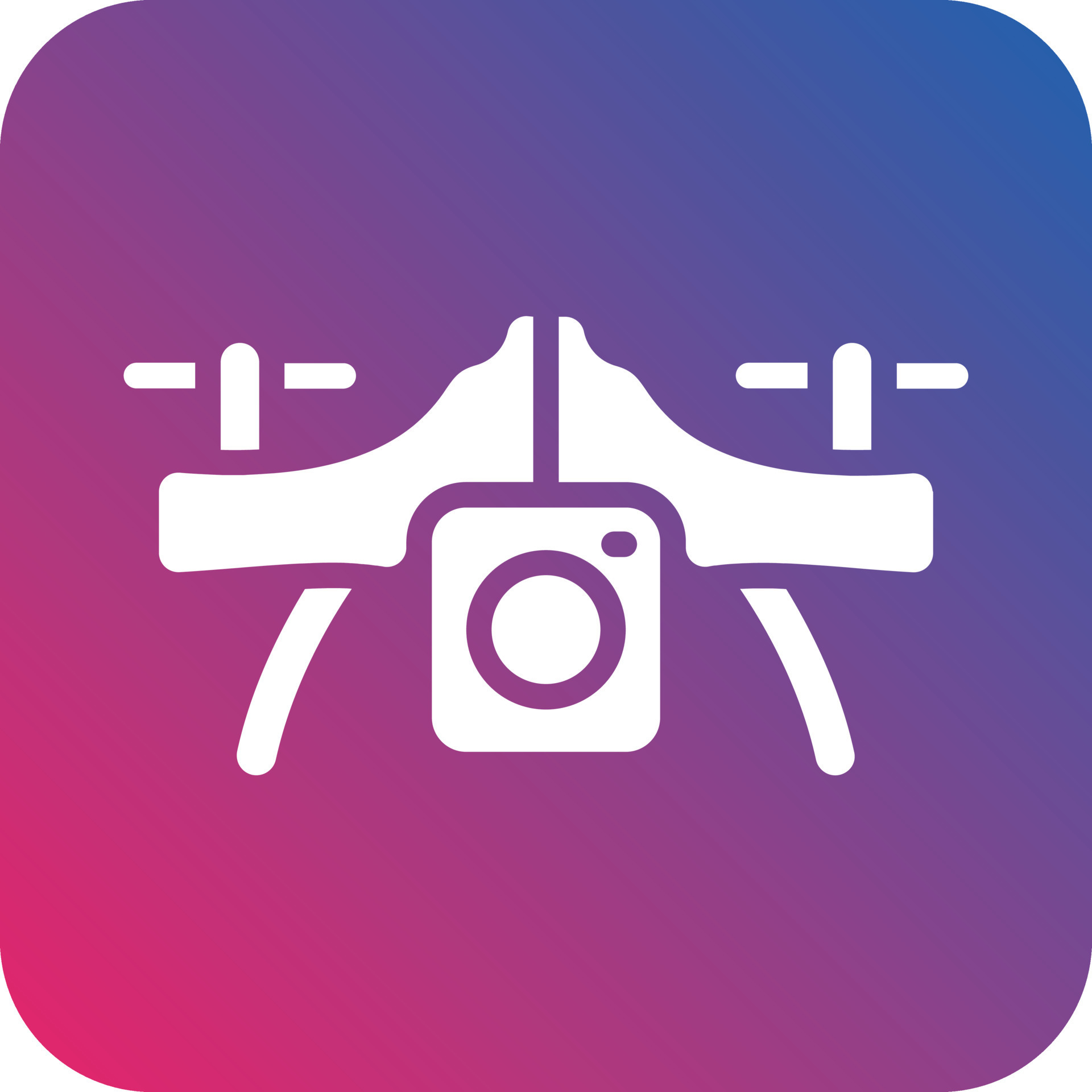 Camera Drone Icon Vector Design 22840610 Vector Art At Vecteezy