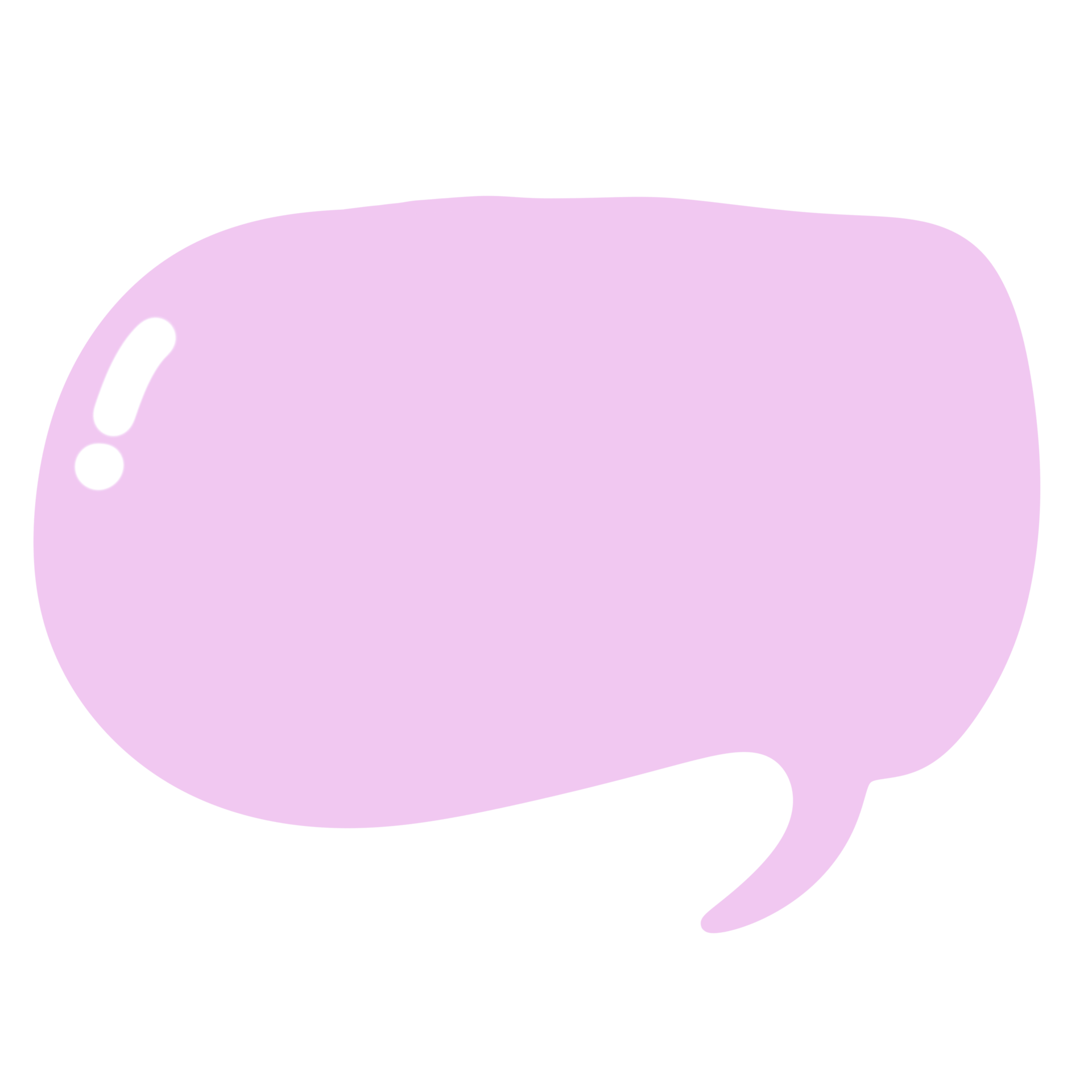 Free Pink speech bubble 22841661 PNG with Transparent Background