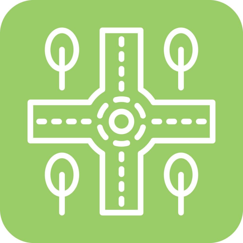 Crossroad Icon Vector Design 22842853 Vector Art at Vecteezy