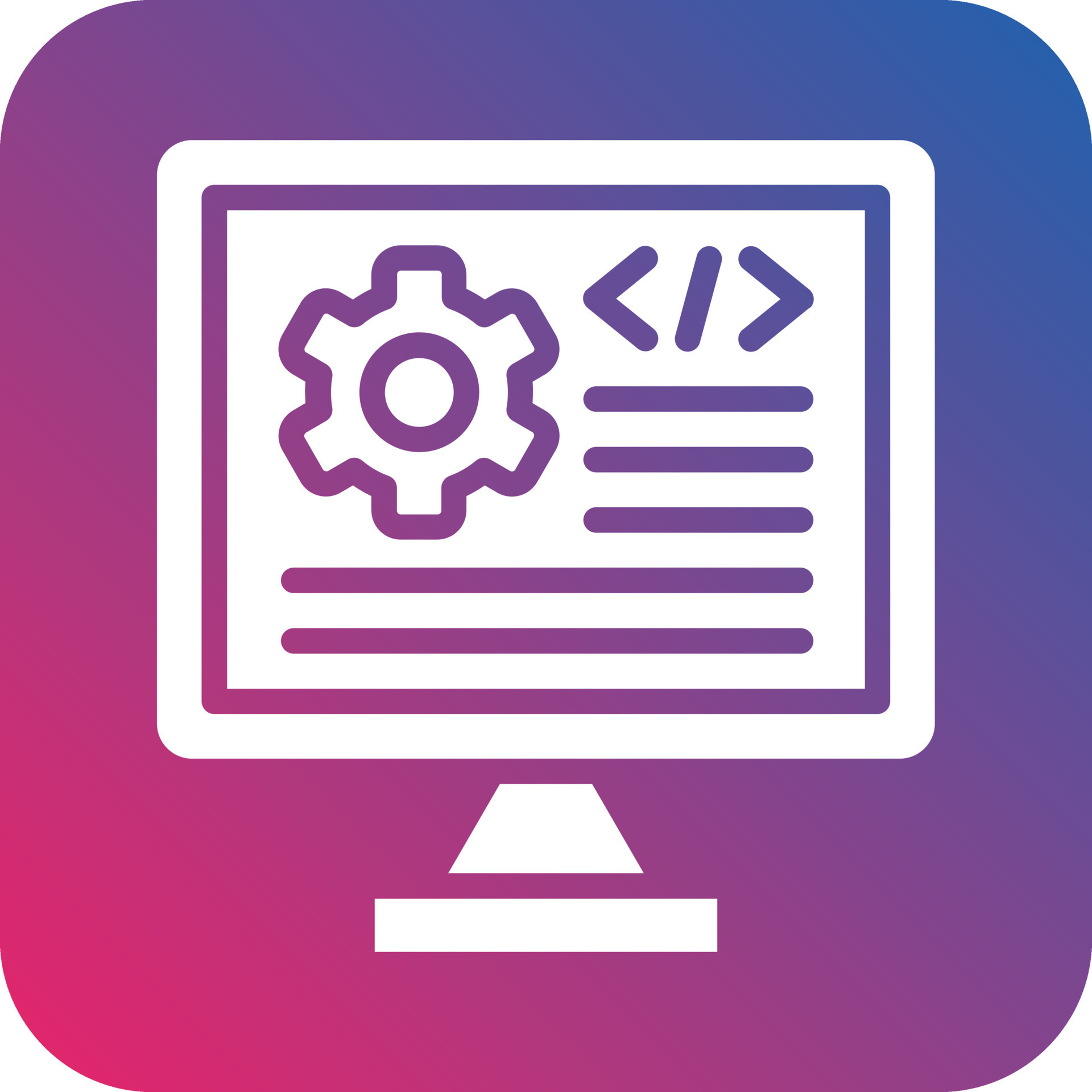 Development Icon Vector Design 22844415 Vector Art at Vecteezy