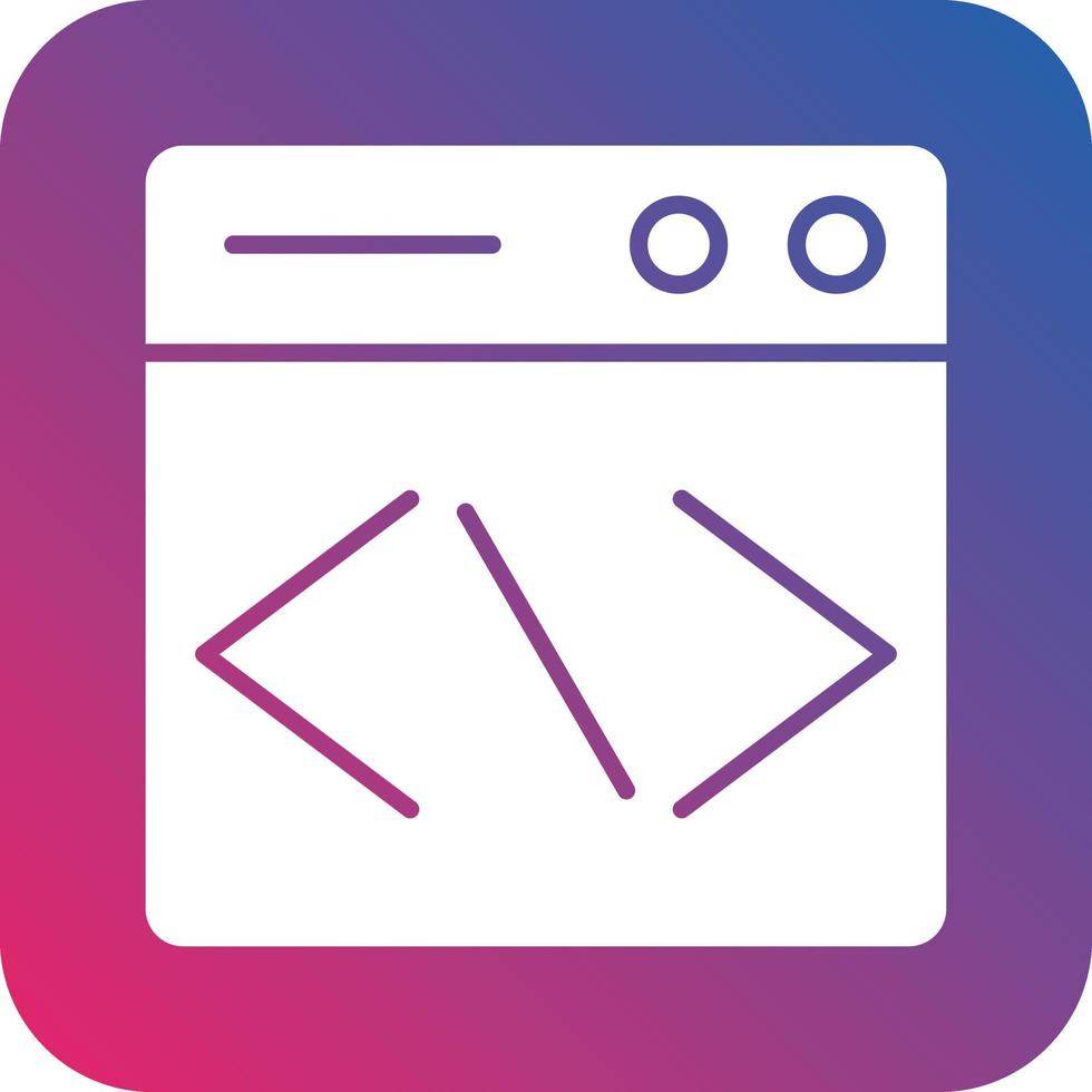 Website Coding Icon Vector Design 22845863 Vector Art at Vecteezy