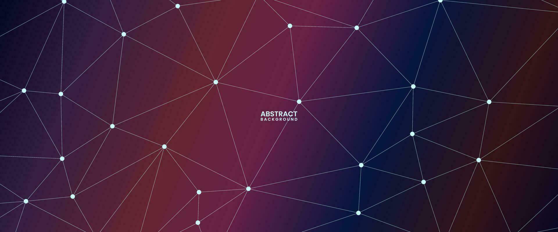 Abstract Dark Colorful Geometric Background With Triangle Shape Pattern And Molecular 22847393