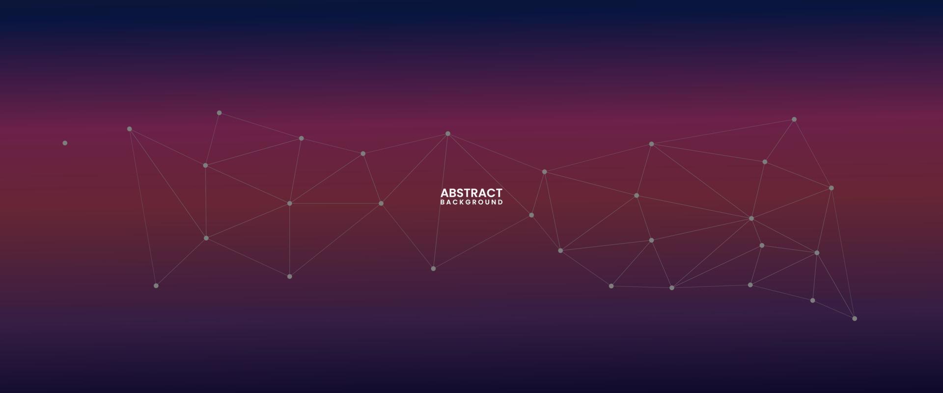 Abstract Dark Colorful Geometric Background With Triangle Shape Pattern And Molecular 22847394