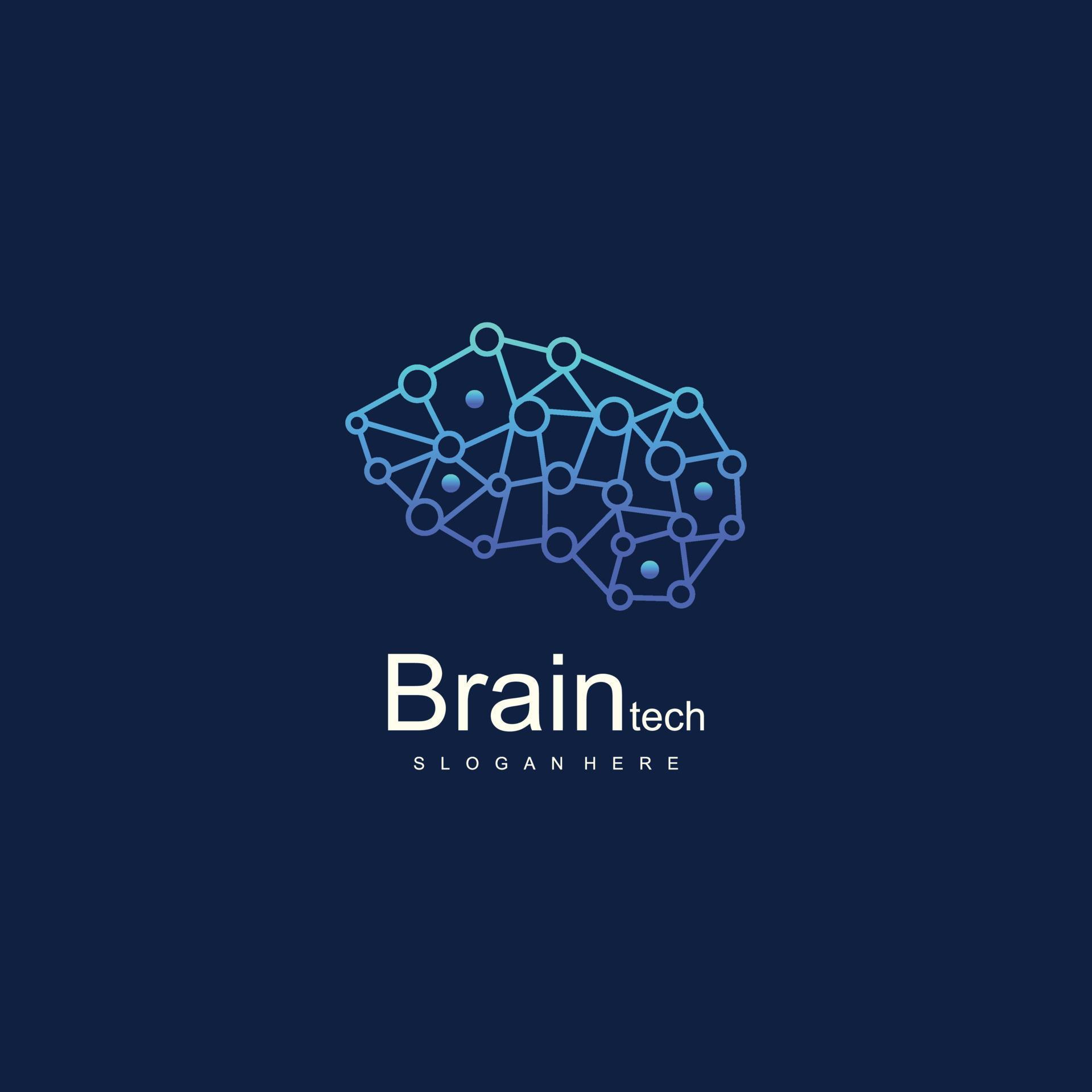 Brain logo design ideas 22849815 Vector Art at Vecteezy