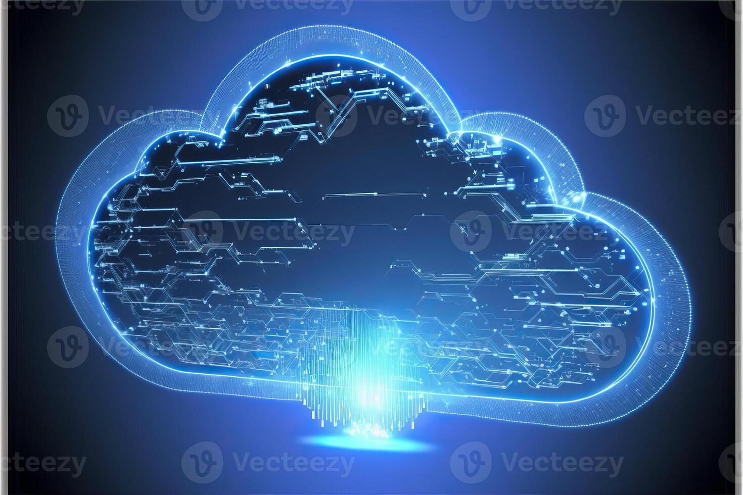 Digital cloud computing technology concept. 22852541 Stock Photo at ... Digital cloud computing technology concept. 22852541 Stock Photo at ...