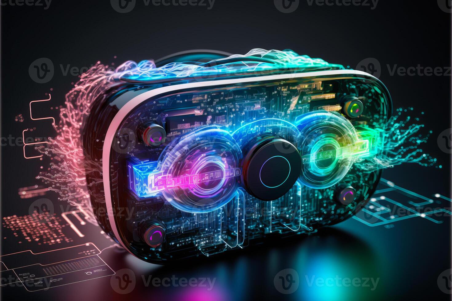 Artificial intelligence virtual reality glasses. 22853581 Stock Photo ... Artificial intelligence virtual reality glasses. 22853581 Stock Photo ...