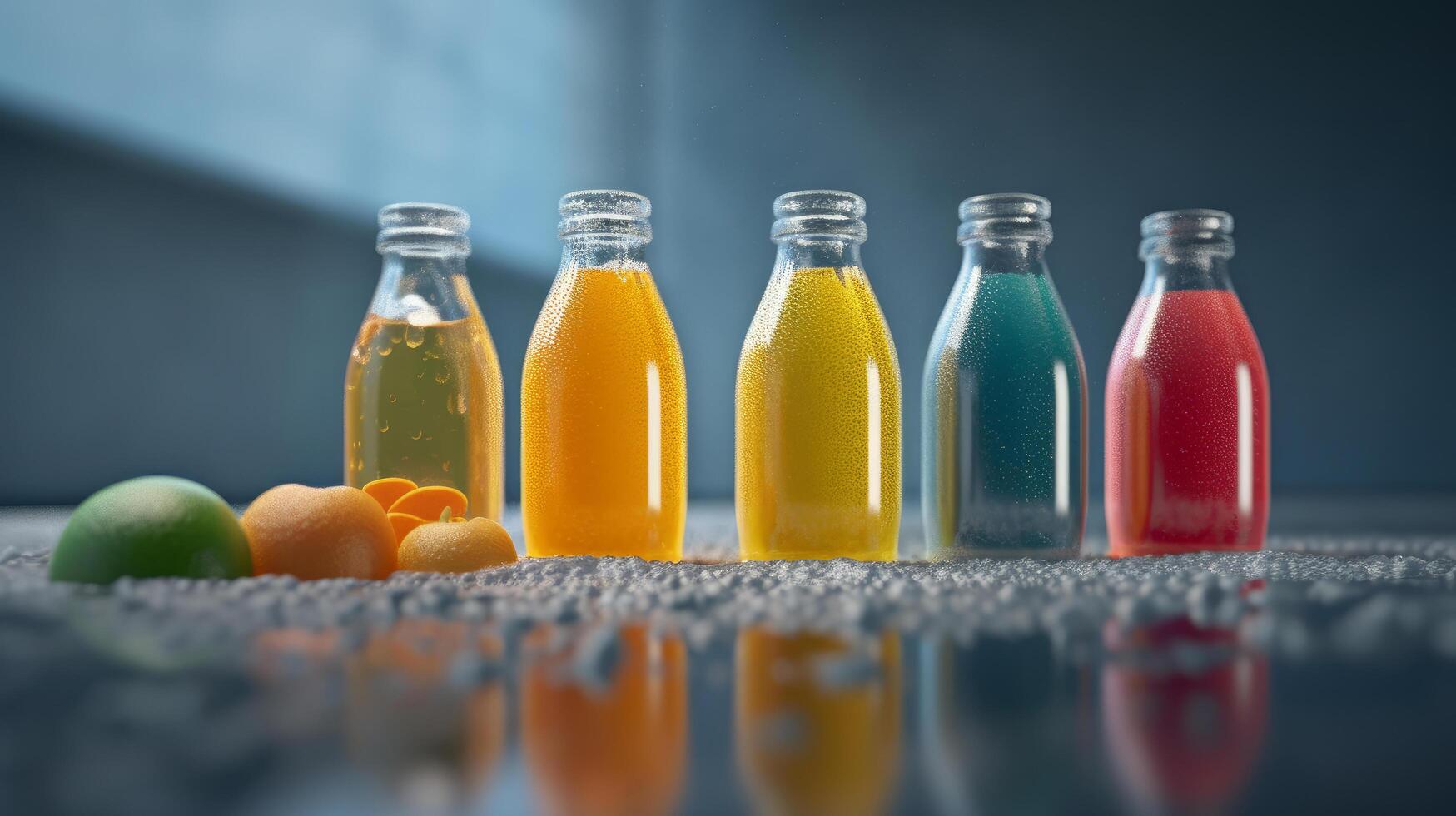Juice bottles. Illustration 22862400 Stock Photo at Vecteezy
