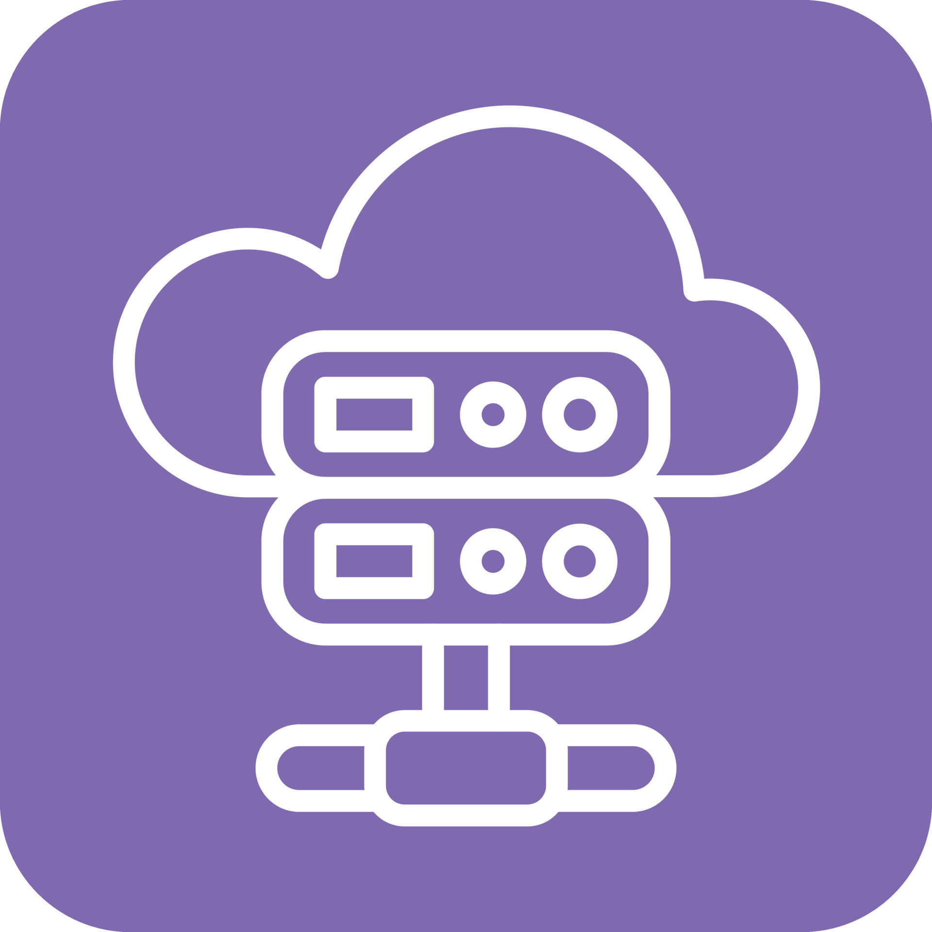 Cloud Server Icon Vector Design 22862647 Vector Art at Vecteezy