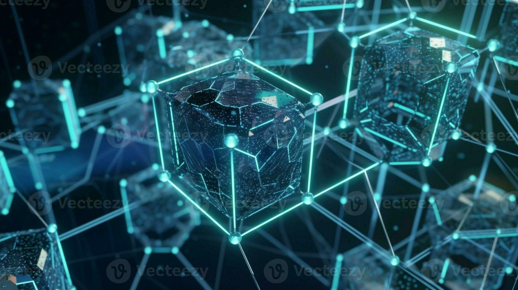 AI Generative technology block chain concept background 22865176 Stock Photo at Vecteezy