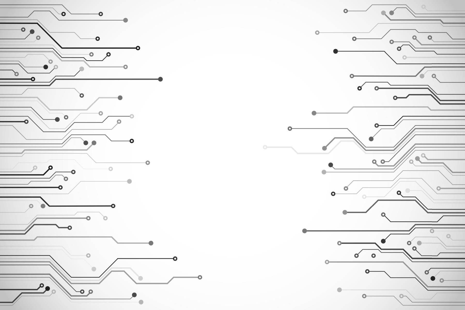 Circuit board structure. Science and technology design. Hardware ...