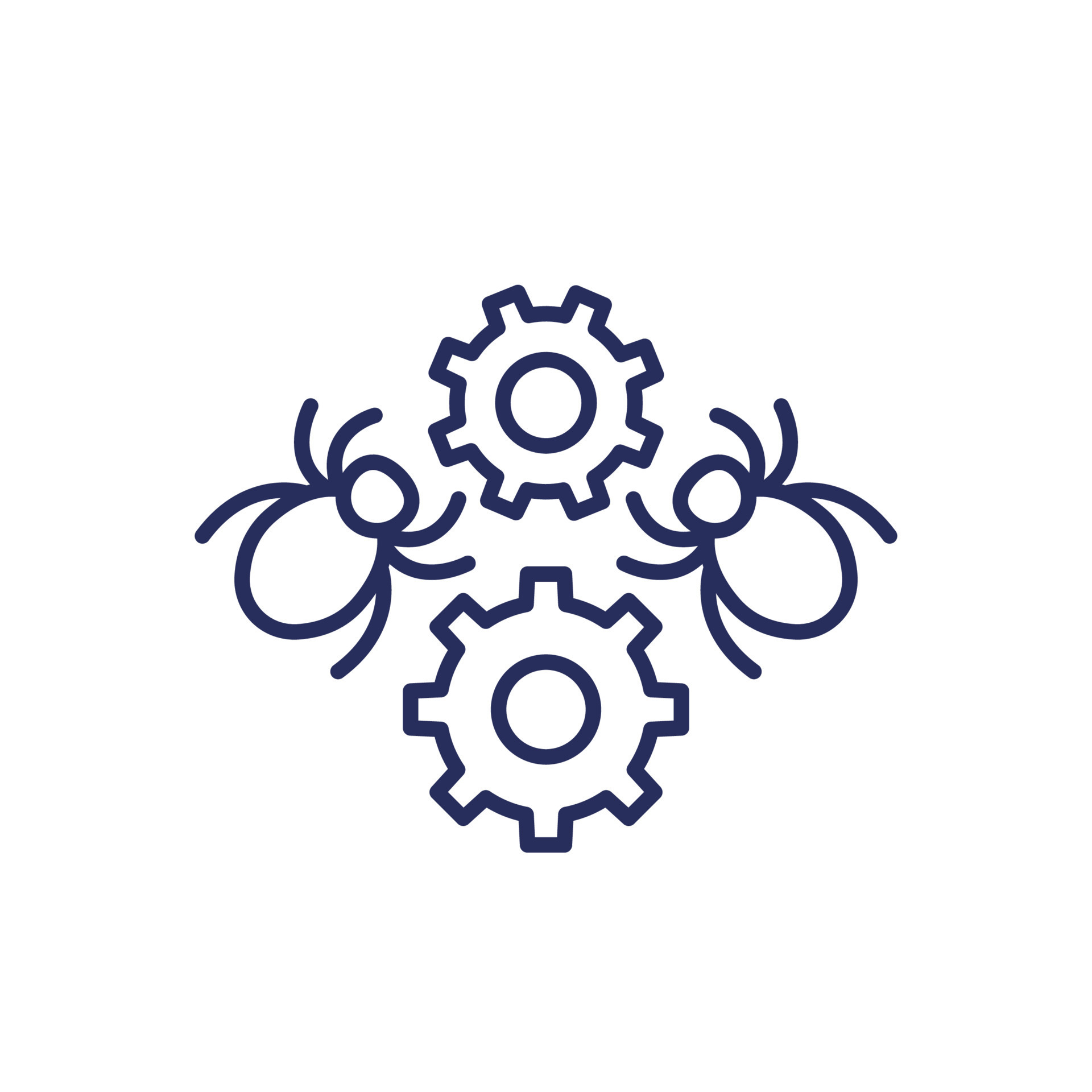 Debugging and testing line icon with bugs 22870571 Vector Art at Vecteezy Debugging and testing line icon with bugs 22870571 Vector Art at Vecteezy