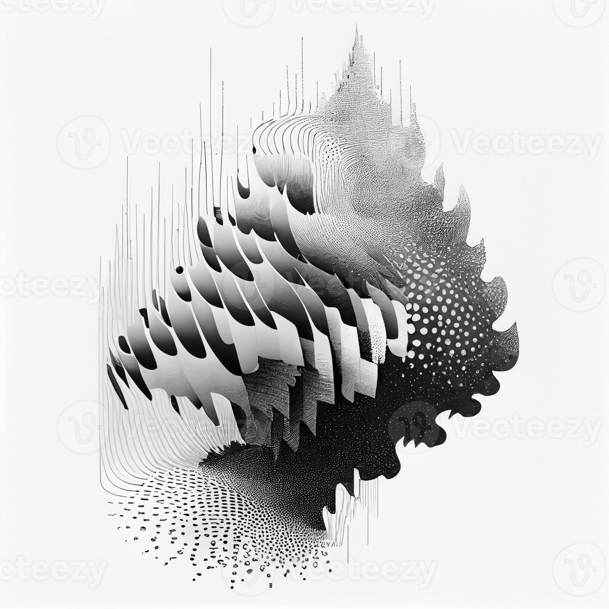Generative sound visualisation. 22871981 Stock Photo at Vecteezy
