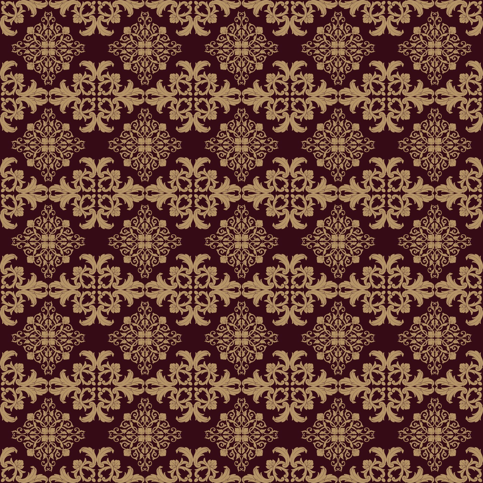 Red Seamless wallpaper pattern, vector. 22876062 Vector Art at Vecteezy