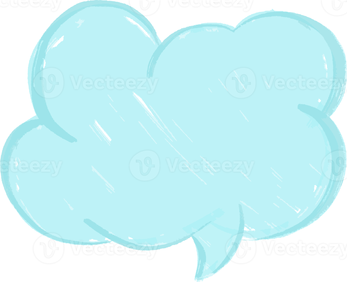 illustration Speech Bubbles Hand Drawn 22876399 PNG