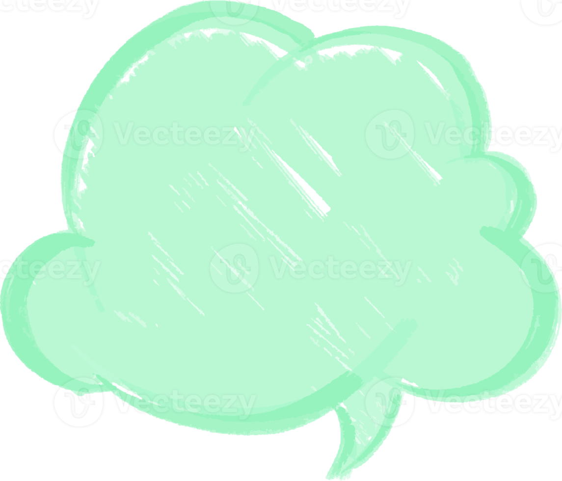 Illustration Speech Bubbles Hand Drawn 22876404 Png