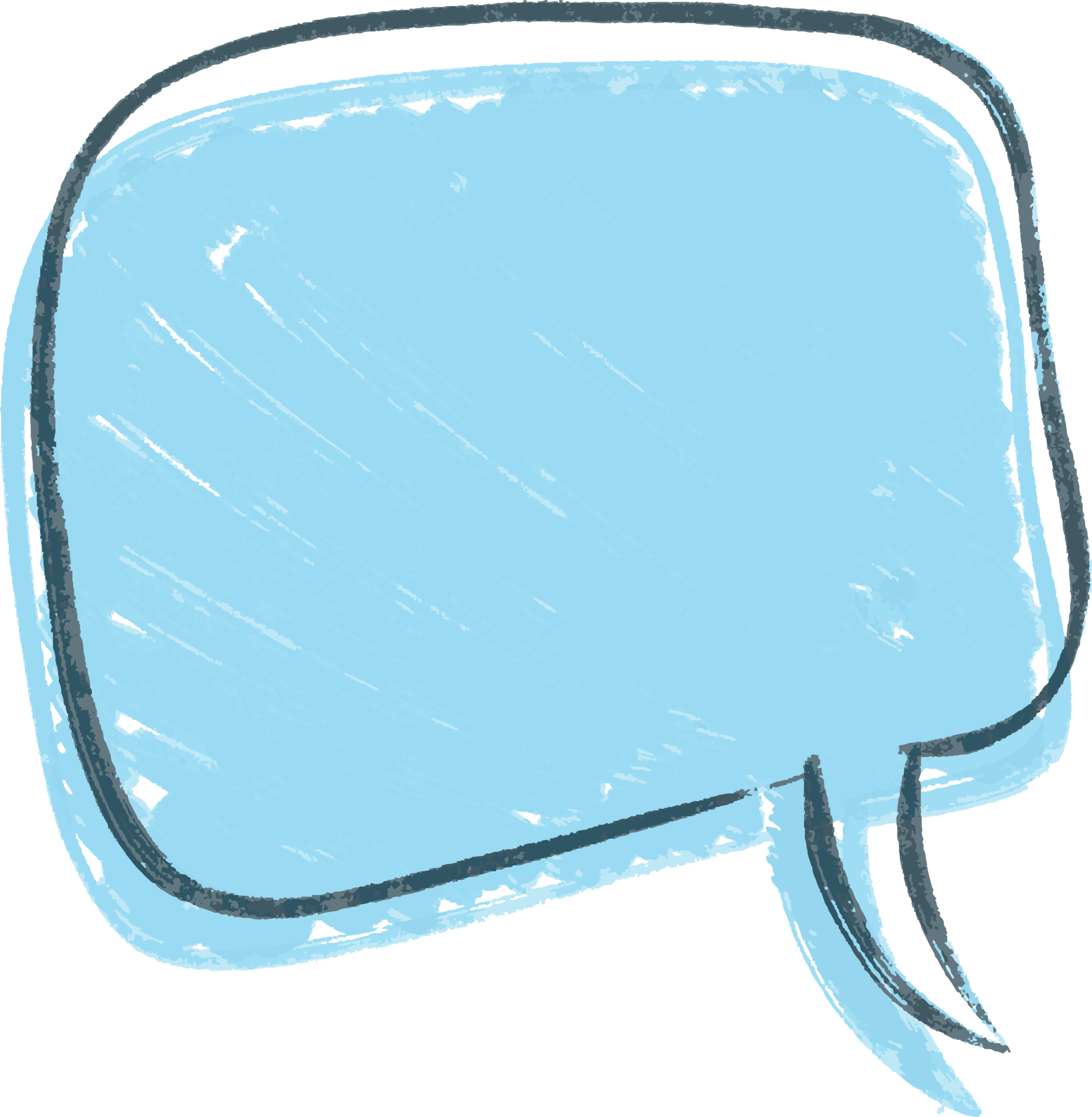 illustration Speech Bubbles Hand Drawn 22876417 PNG