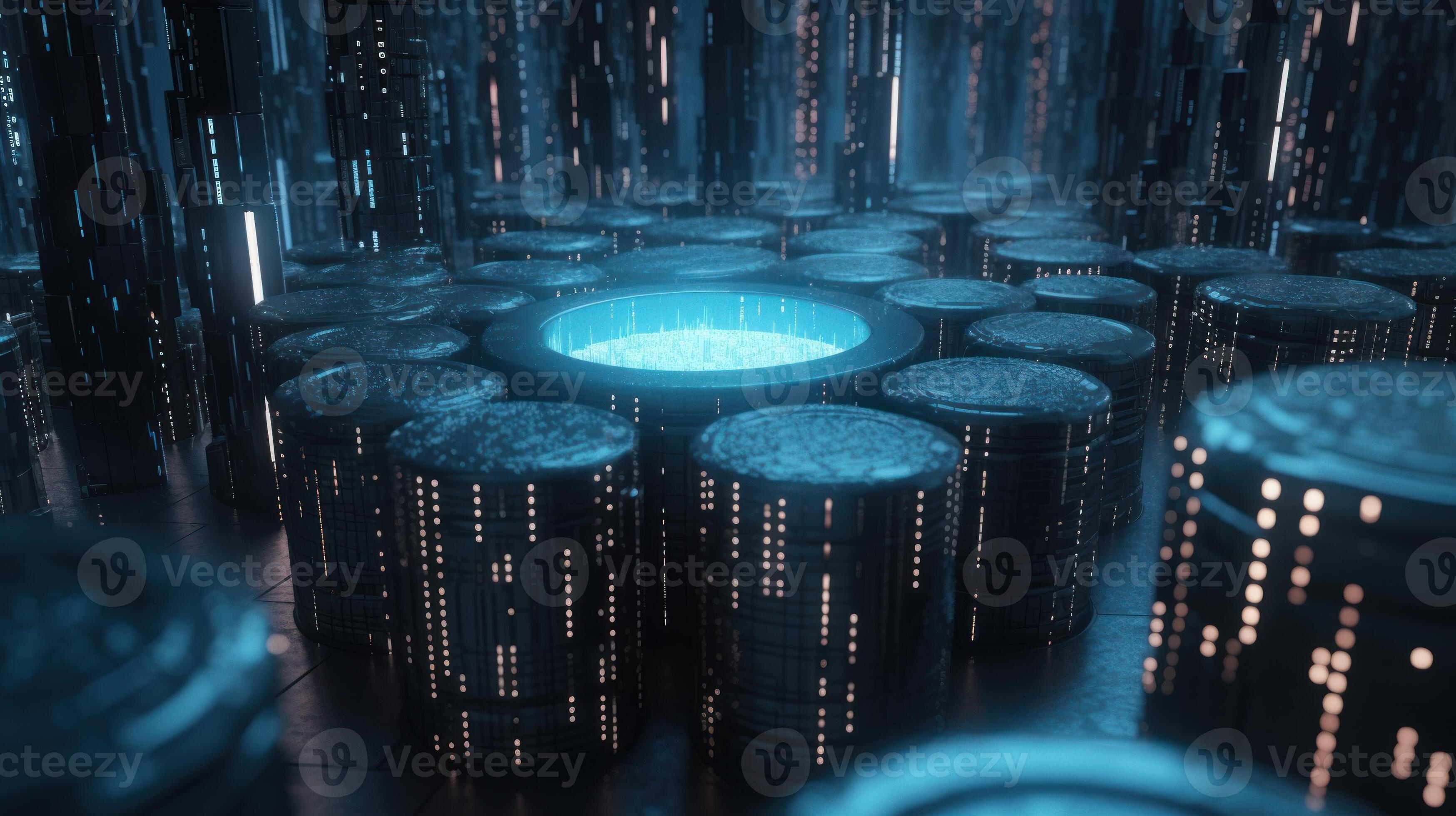 Big data concept Digital data flow Transferring 22876988 Stock Photo at ...