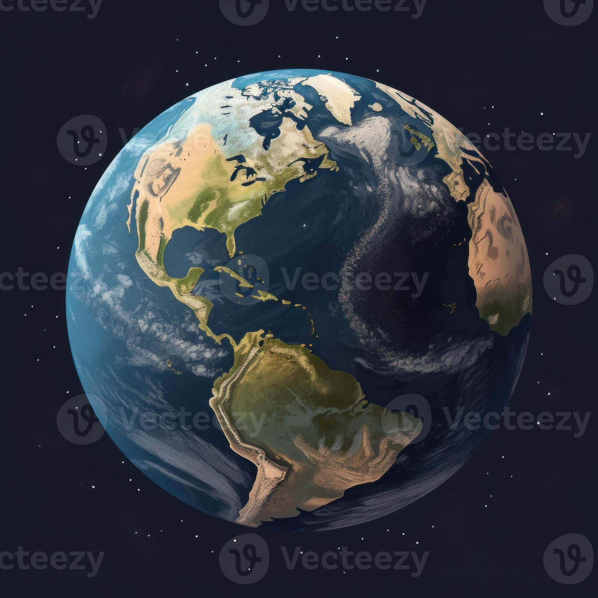 Earth in the universe 22877048 Stock Photo at Vecteezy