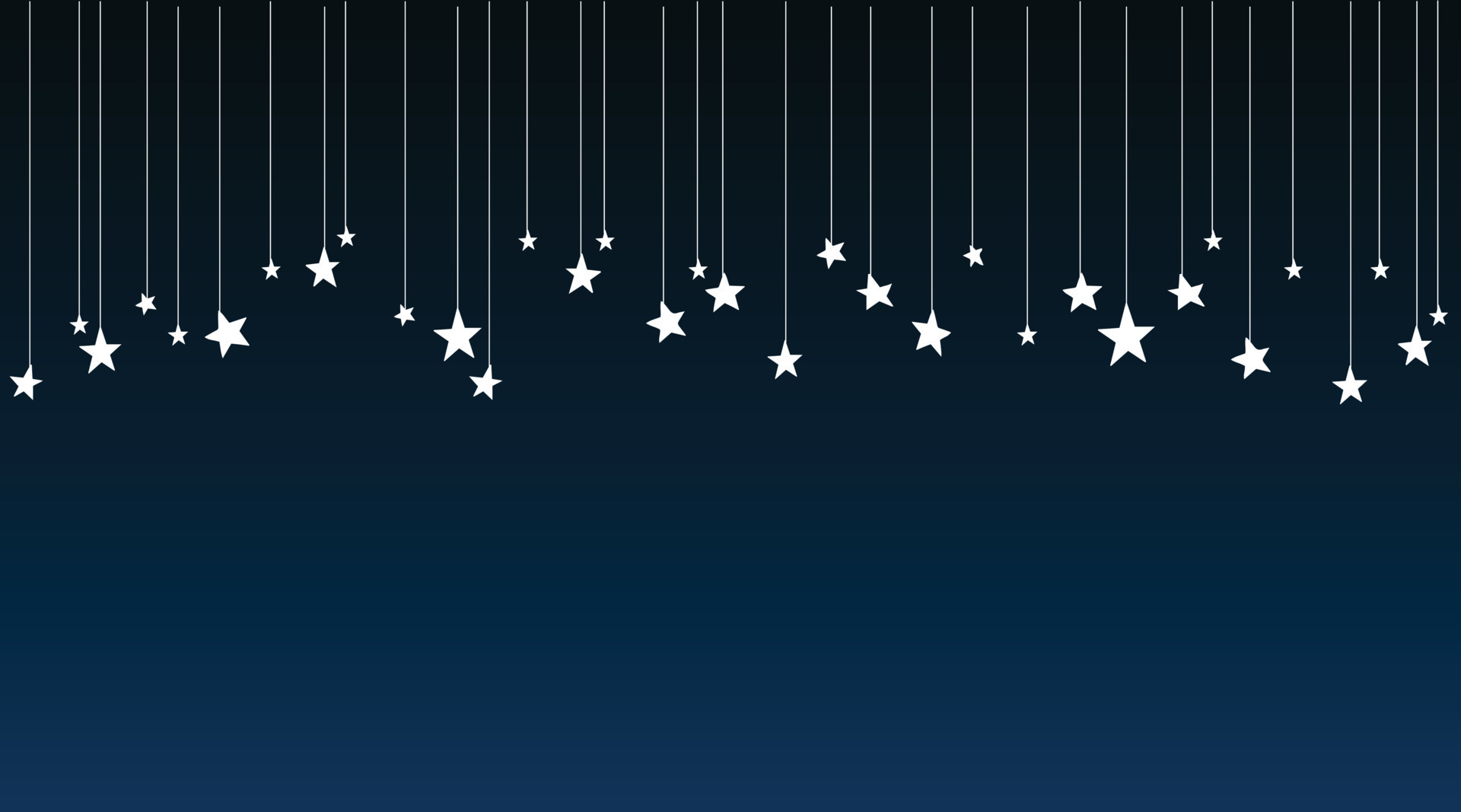 Plain blue background with hanging stars 22882322 Vector Art at Vecteezy