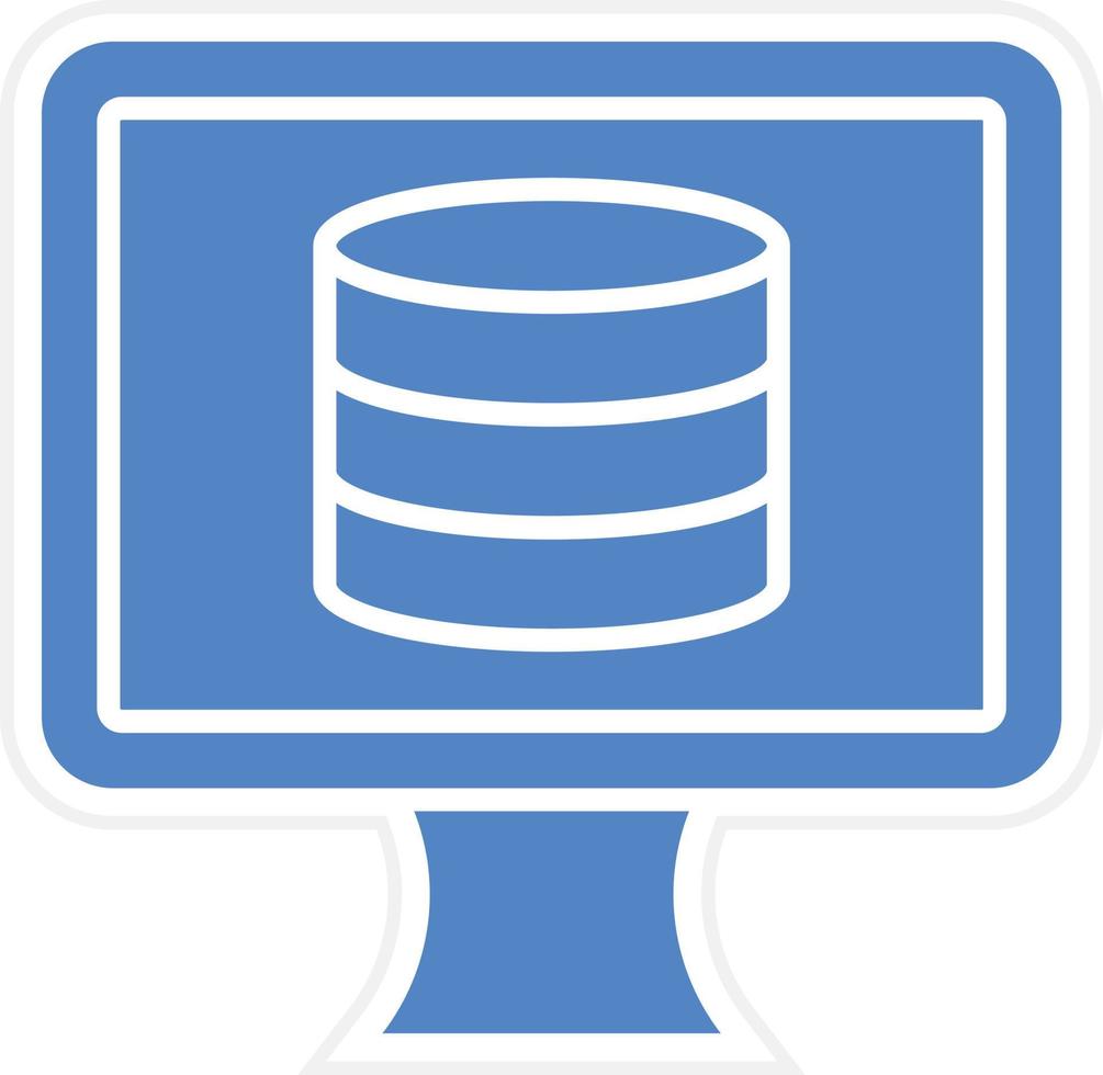 Database Vector Icon Design 22884703 Vector Art at Vecteezy