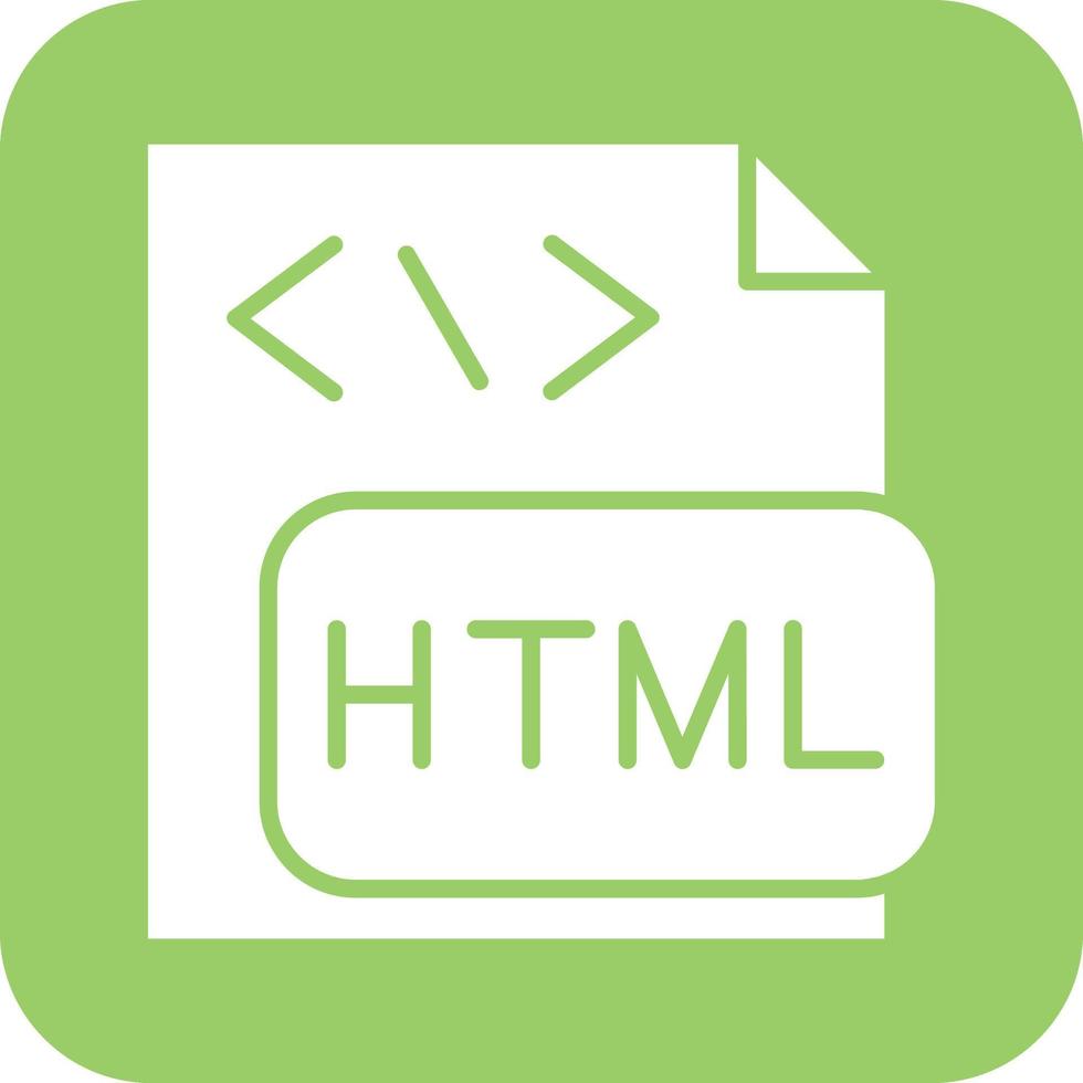 HTML File Icon Vetor Style 22887887 Vector Art at Vecteezy
