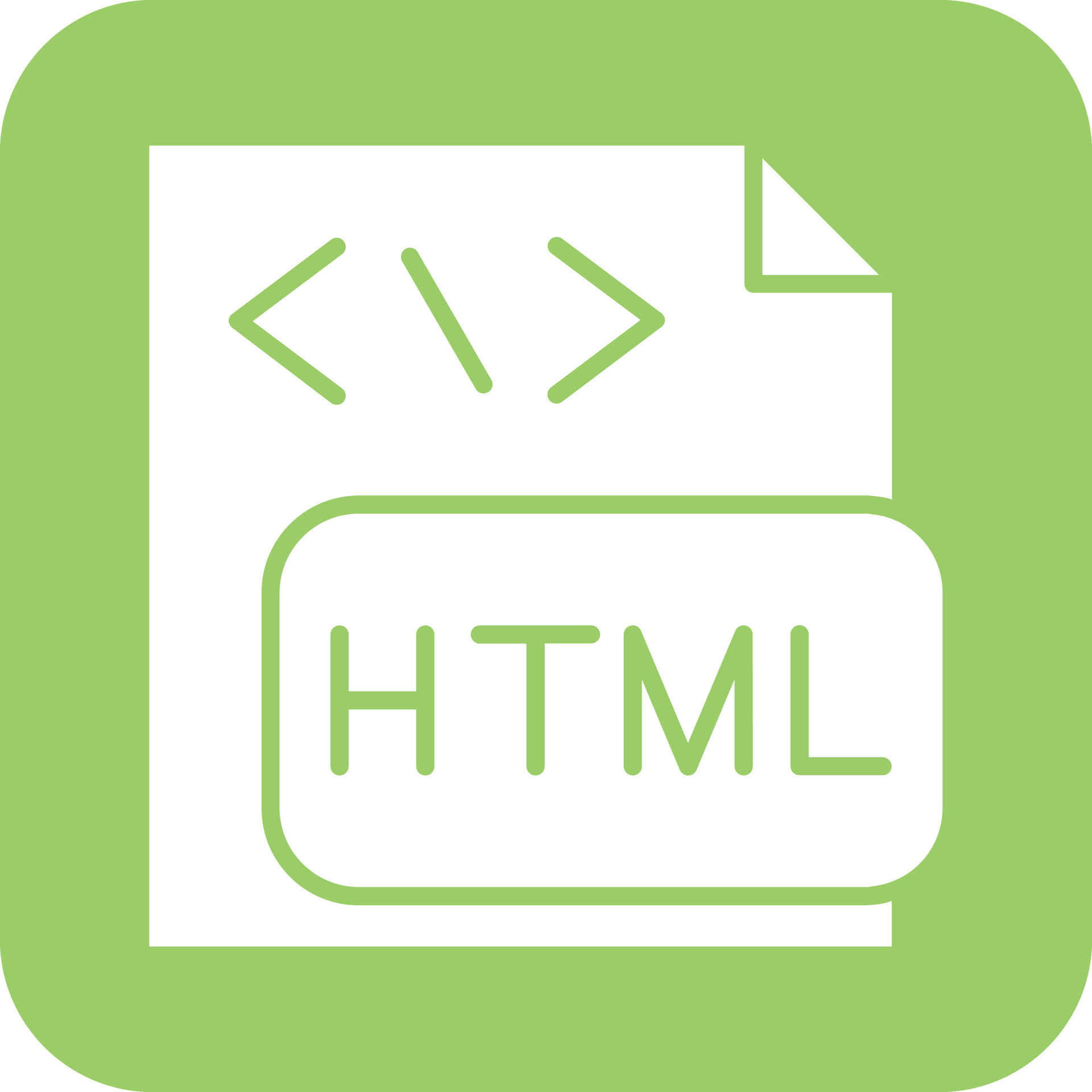 HTML File Icon Vetor Style 22887887 Vector Art at Vecteezy