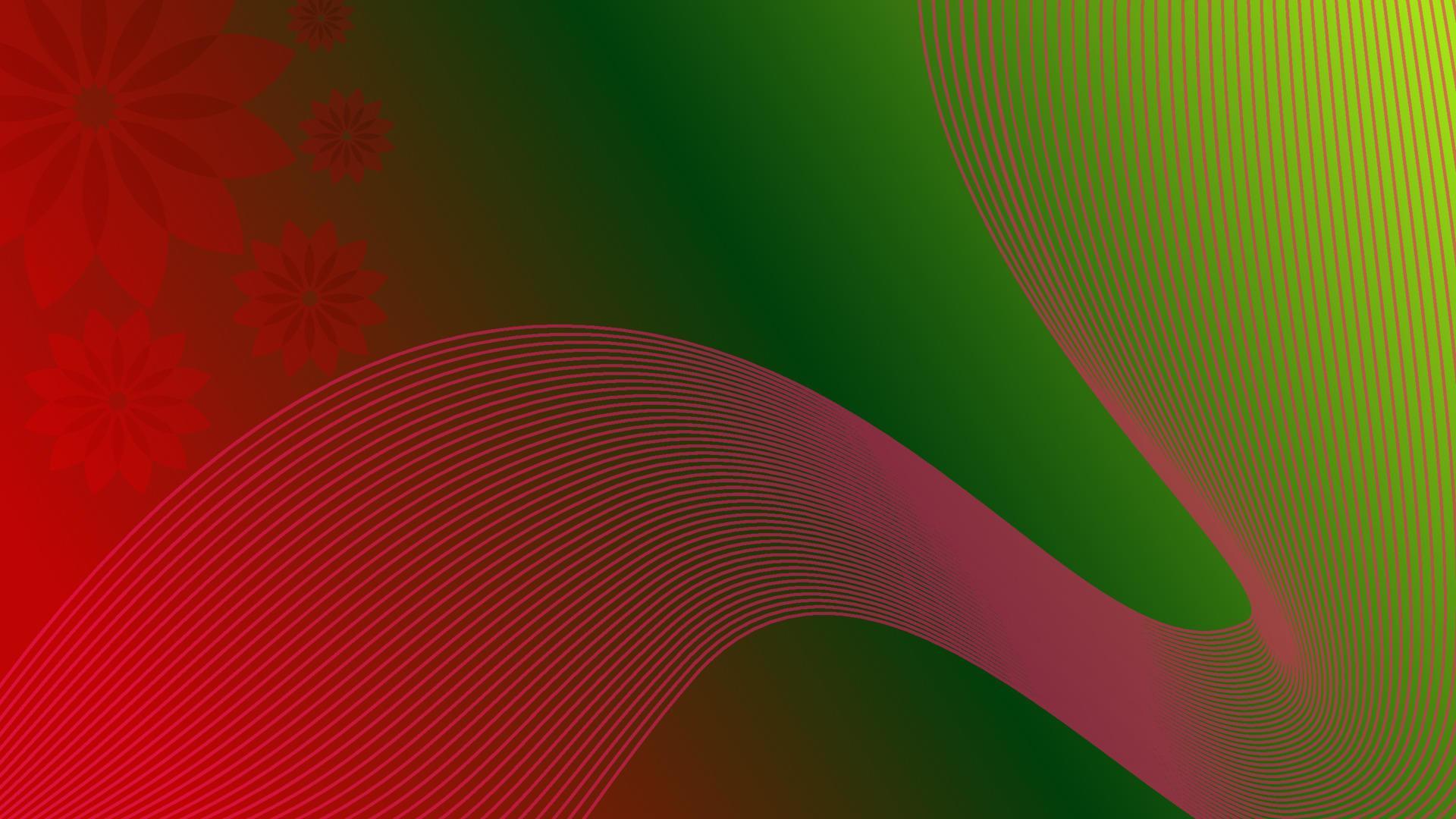 Gradient Wave Abstract Background With Flower 22887948 Vector Art At Vecteezy