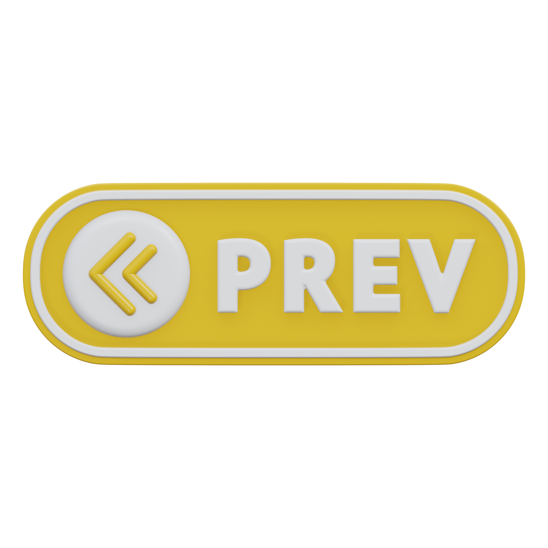 previous button 3d render, transparent background, click button ... previous button 3d render, transparent background, click button ...