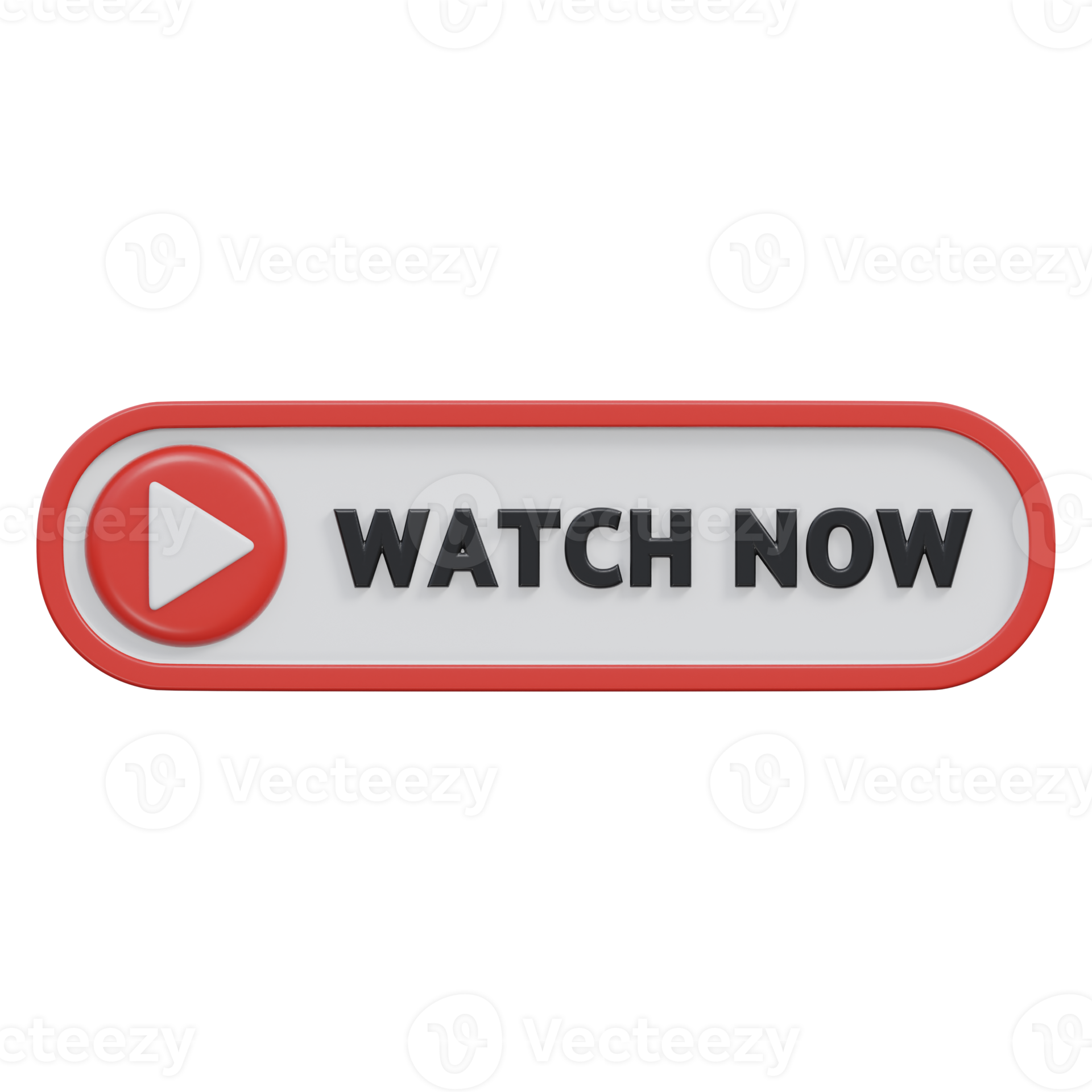 watch now button 3d render, transparent background, click button ... watch now button 3d render, transparent background, click button ...