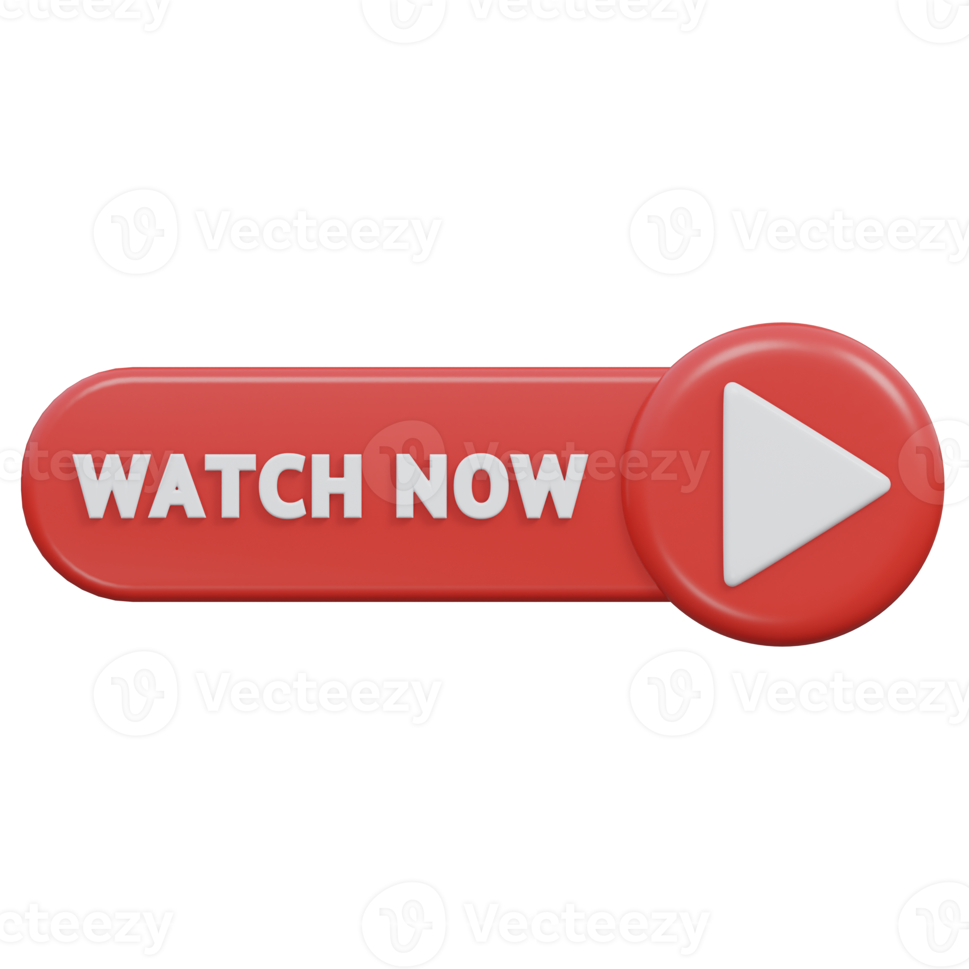 watch now button 3d render, transparent background, click button 22891550 PNG