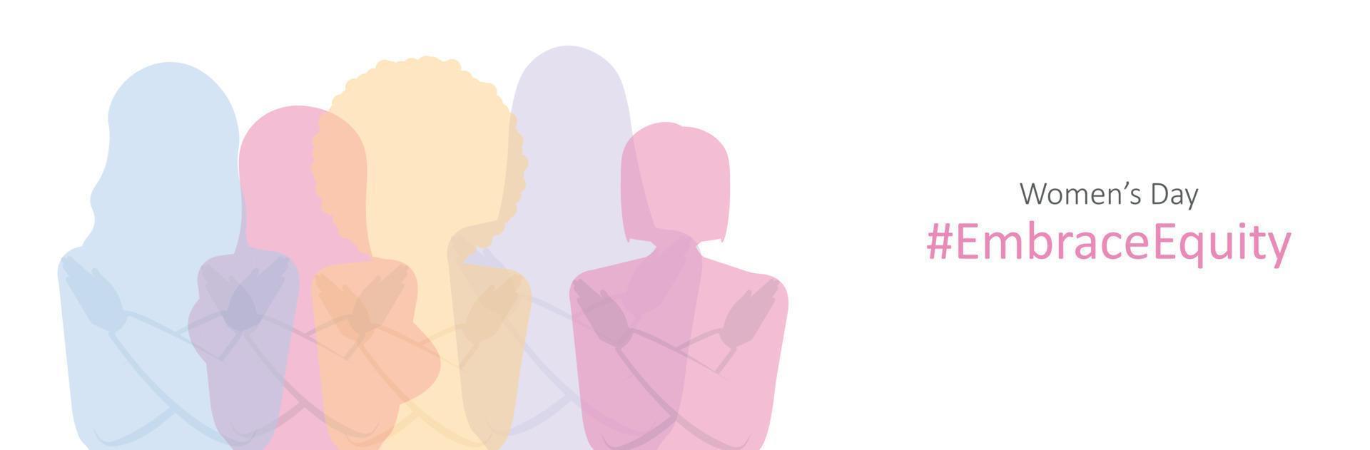 International Women's Day. Embrace Equity. 22891919 Vector Art at Vecteezy