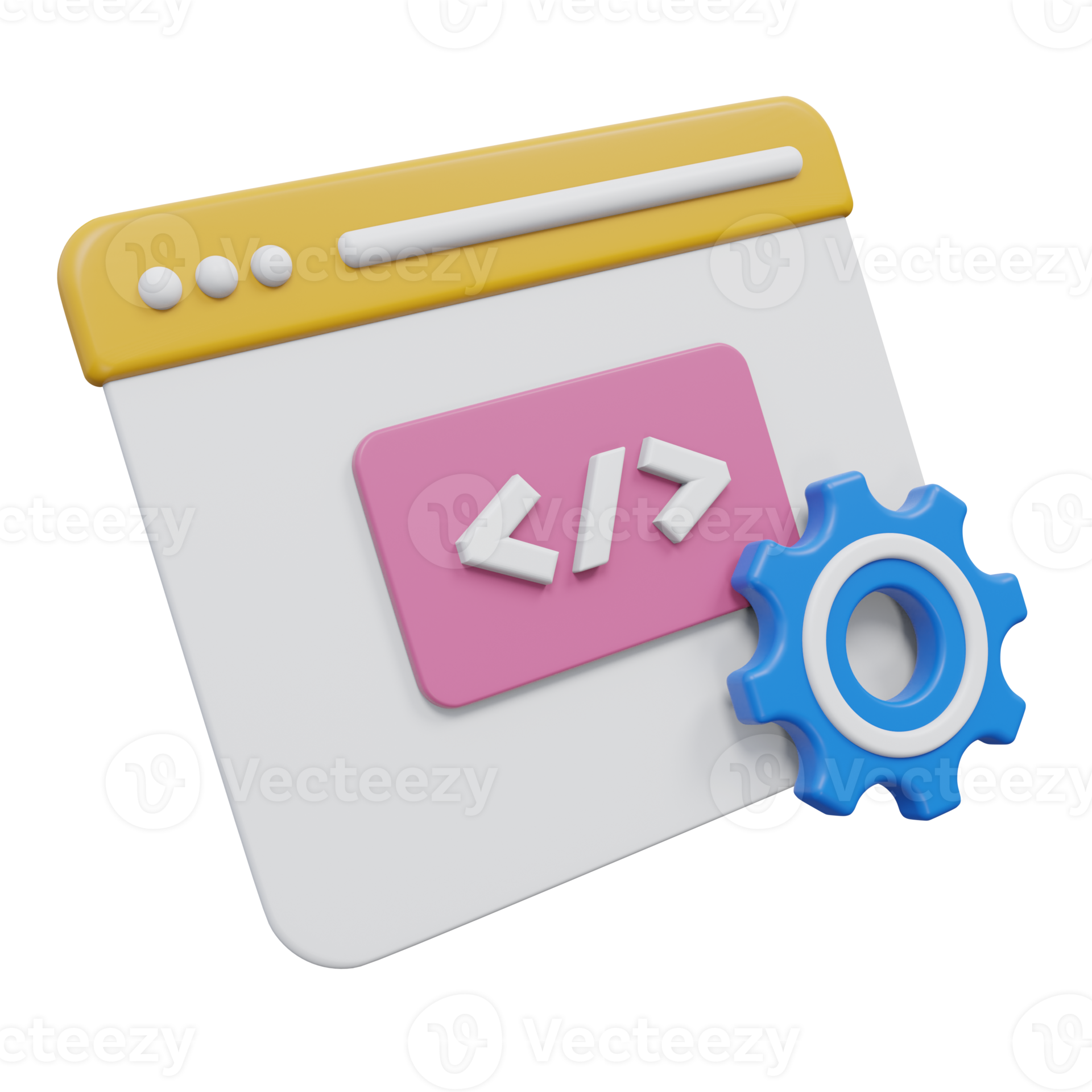 web development 3d rendering, transparent backgorund, design and ...