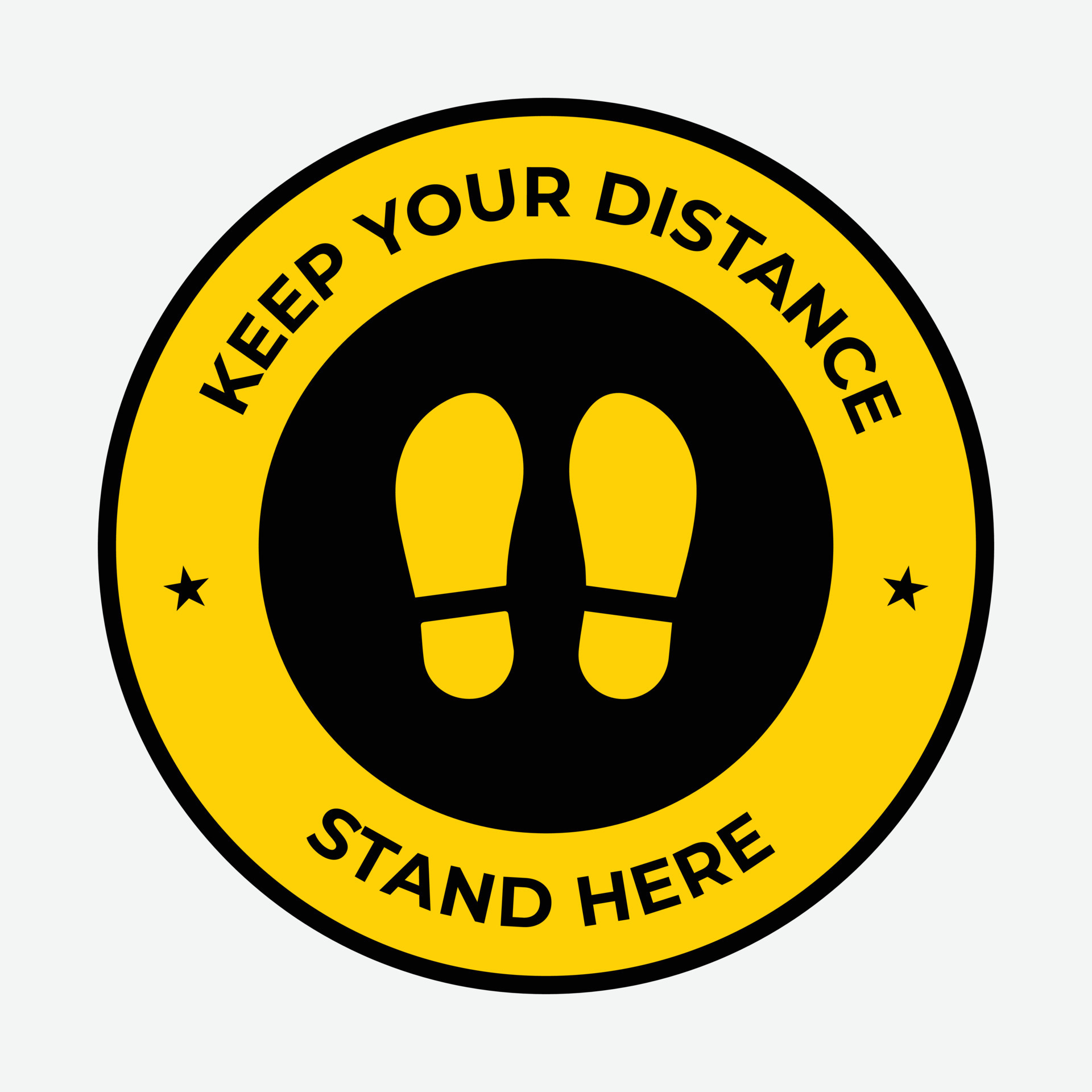 Vector keep your distance sign 22893448 Vector Art at Vecteezy Vector keep your distance sign 22893448 Vector Art at Vecteezy