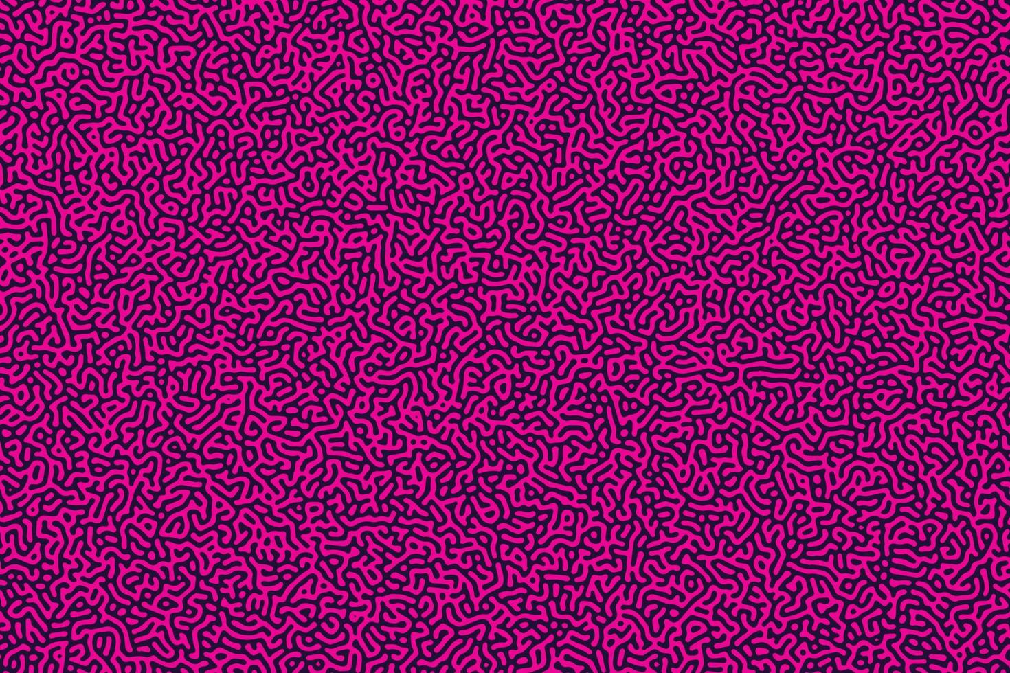 Retro Pink And Purple Turing Reaction Diffusion Seamless Pattern Vector Generative Algorithm