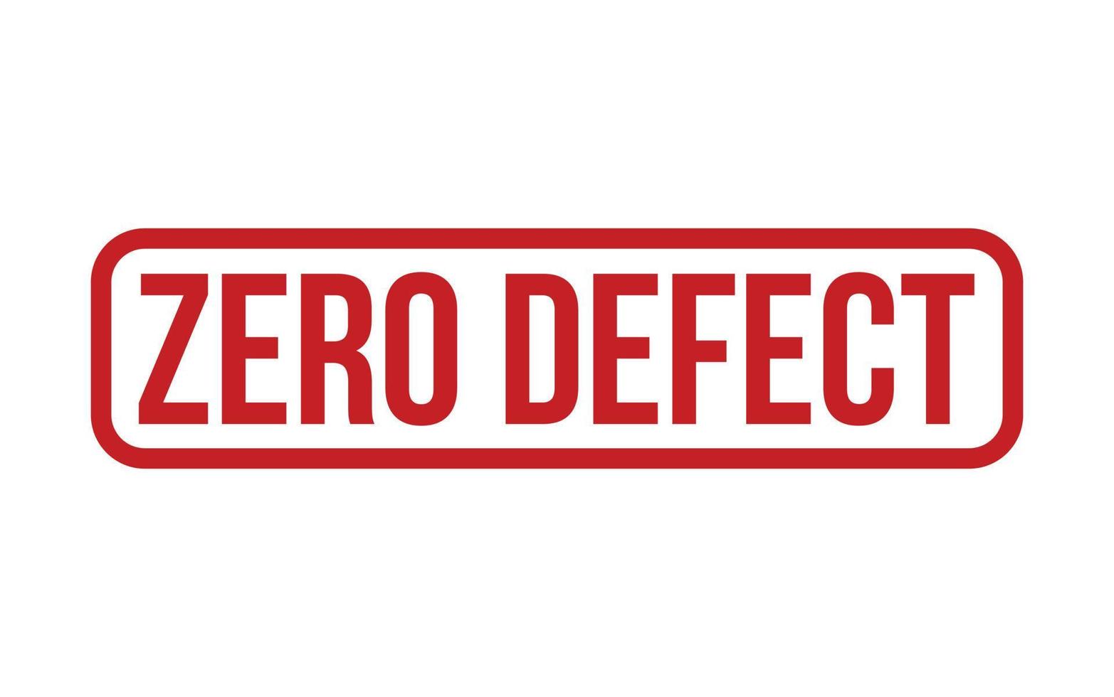 cero defecto caucho sello sello vector 22907662 Vector en Vecteezy