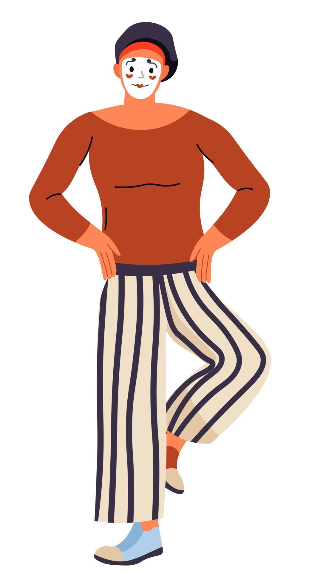 Pantomimist male personage mime acting vector 22908554 Vector Art at ... Pantomimist male personage mime acting vector 22908554 Vector Art at ...