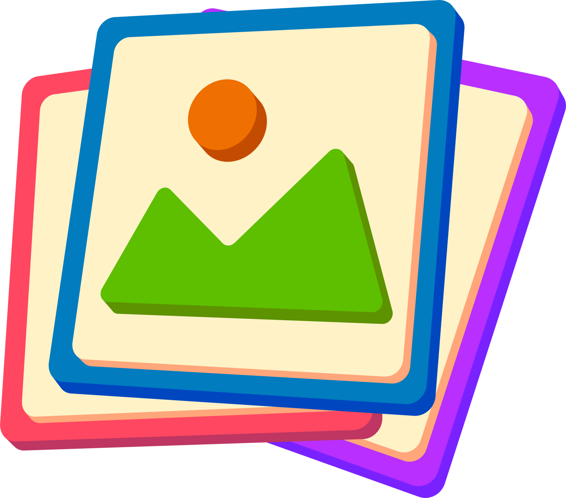 Isometric Image File Stack Icon 22911499 Png