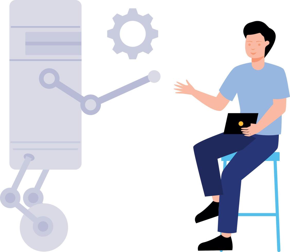 Talking Computer Robot