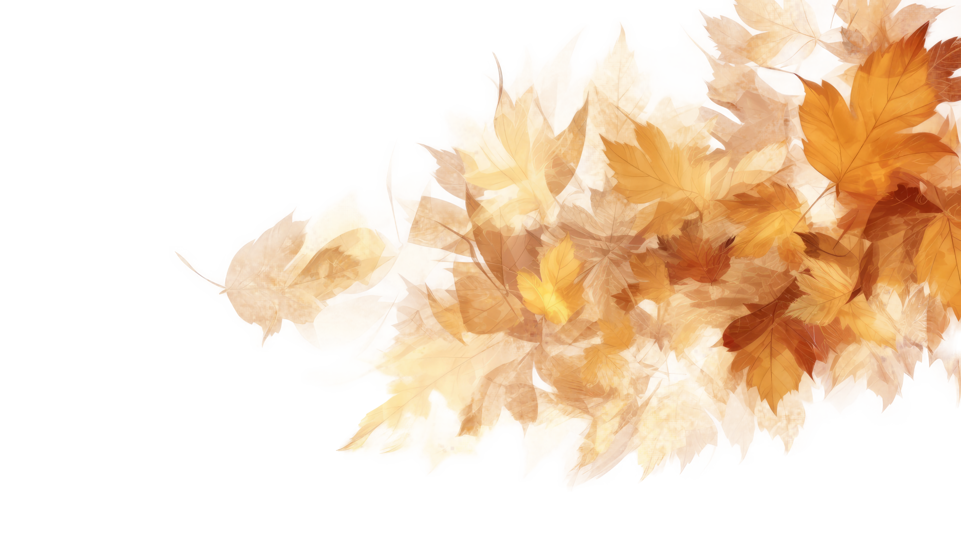 Autumn Leaves Background 22917477 Png