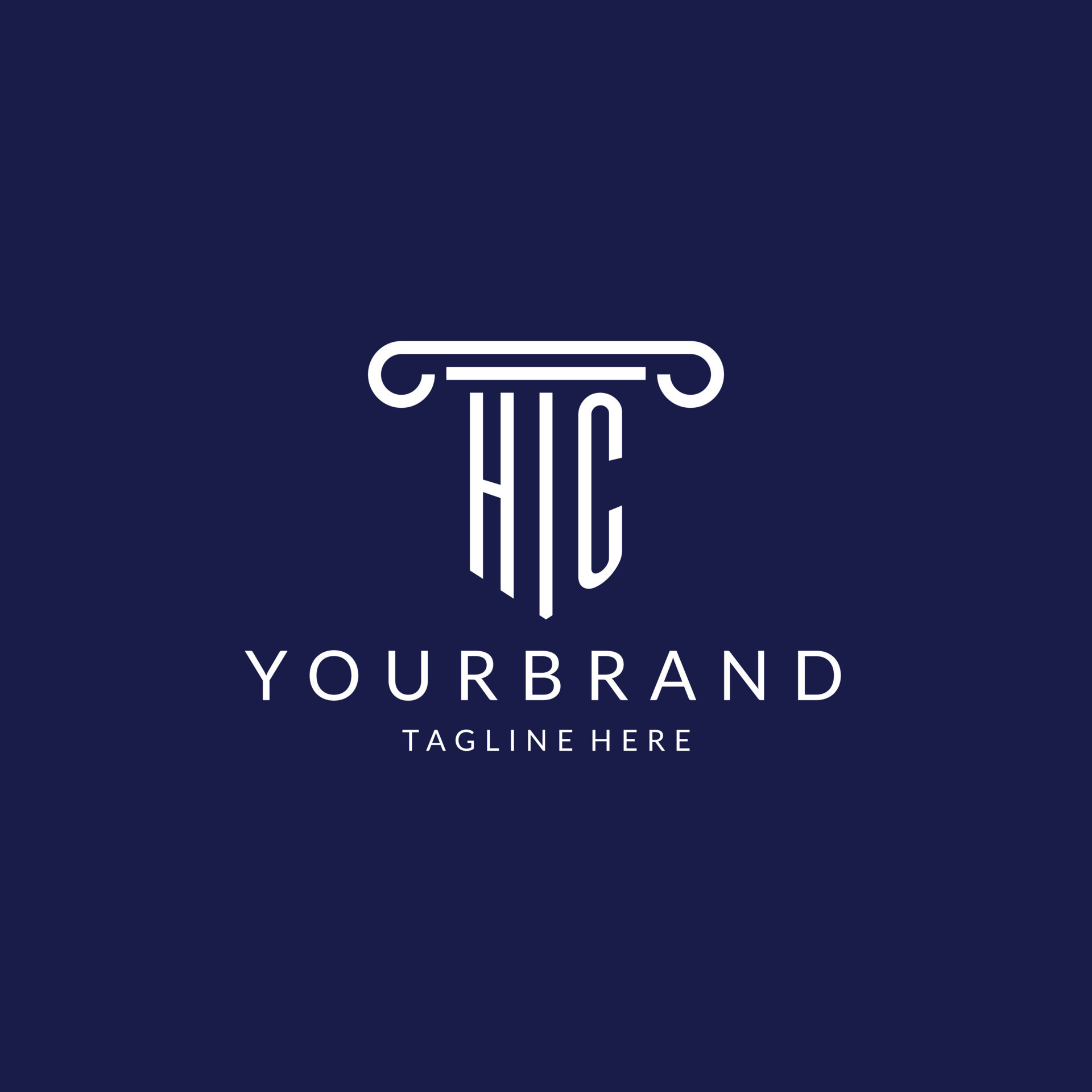 HC logo monogram with pillar shape designs 22920906 Vector Art at Vecteezy HC logo monogram with pillar shape designs 22920906 Vector Art at Vecteezy