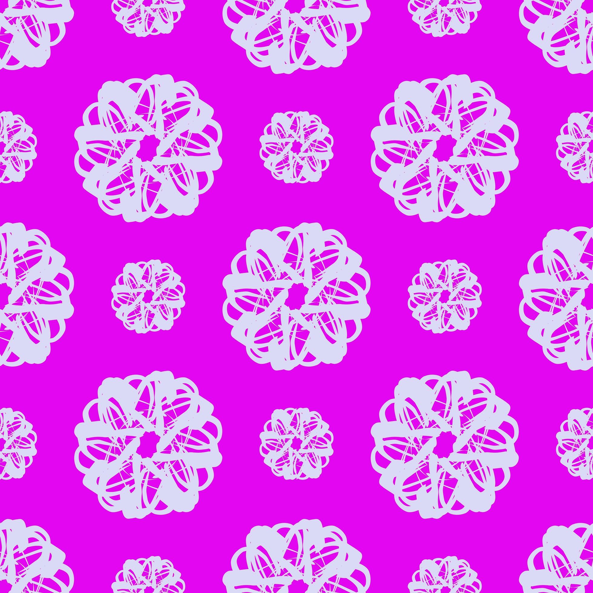 seamless pattern with circle shape illustration background 22921320 ...