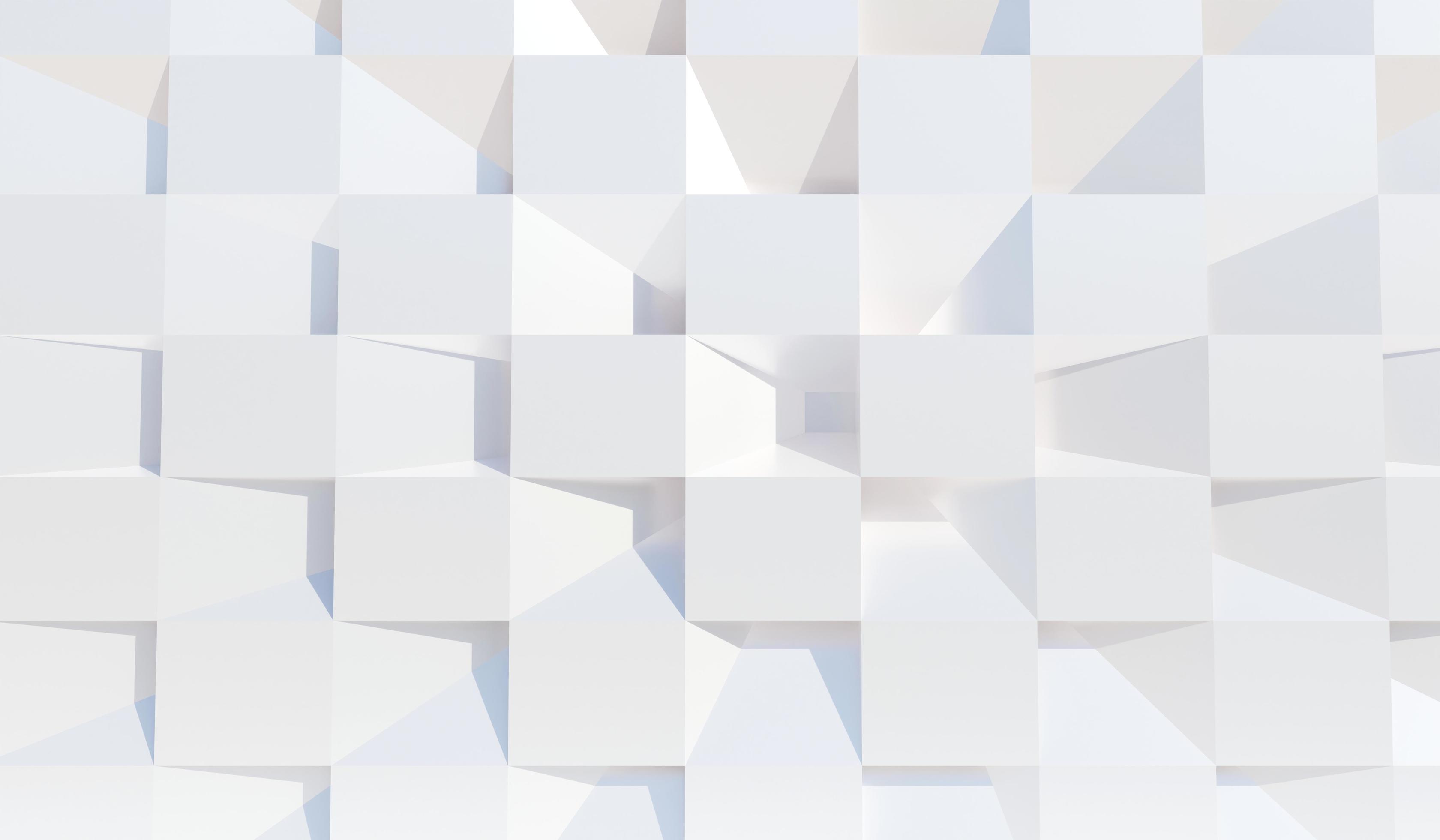 White Abstract geometric shapes background ideal for poster, cover ...