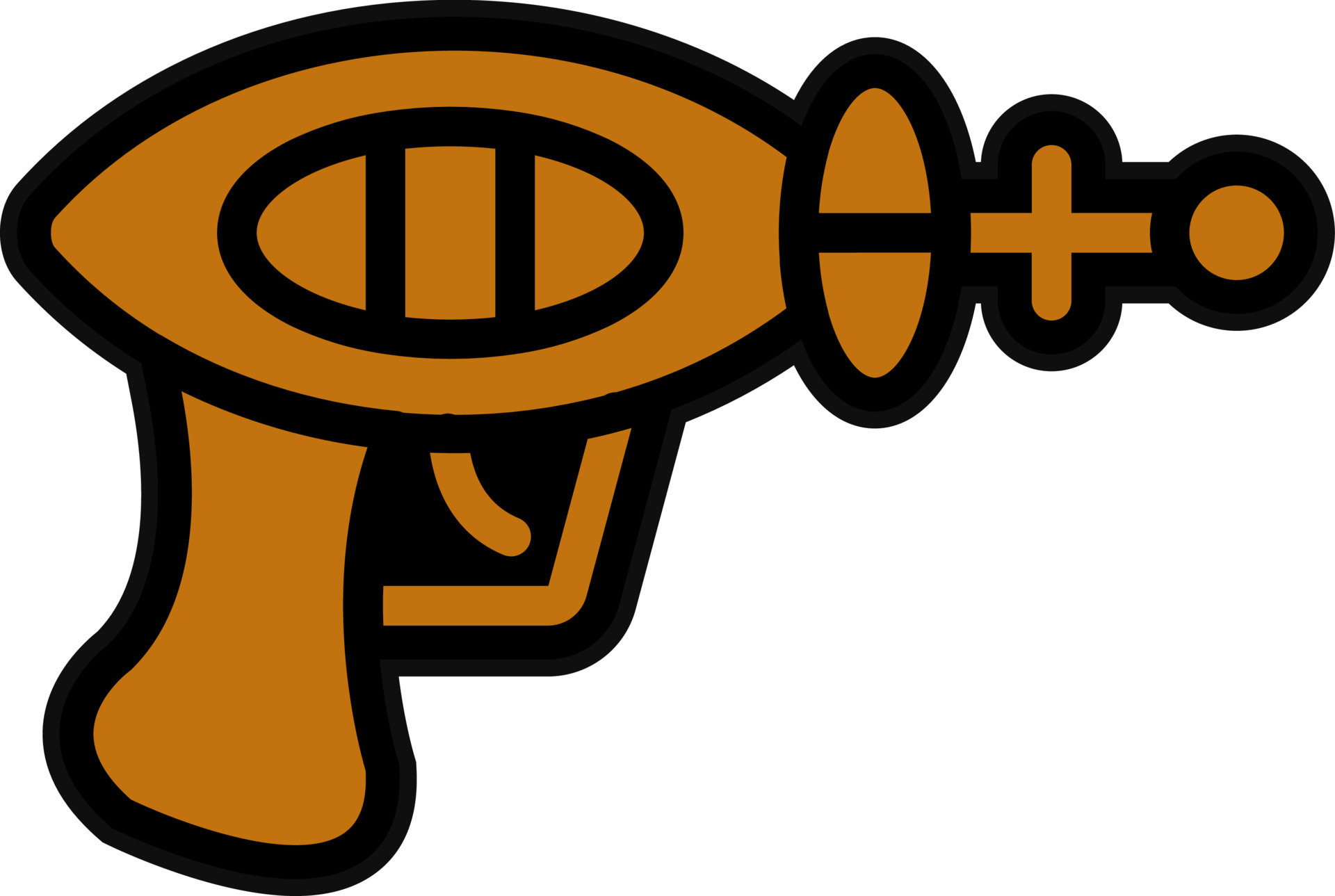 Space Gun Vector Icon Design 22926598 Vector Art At Vecteezy