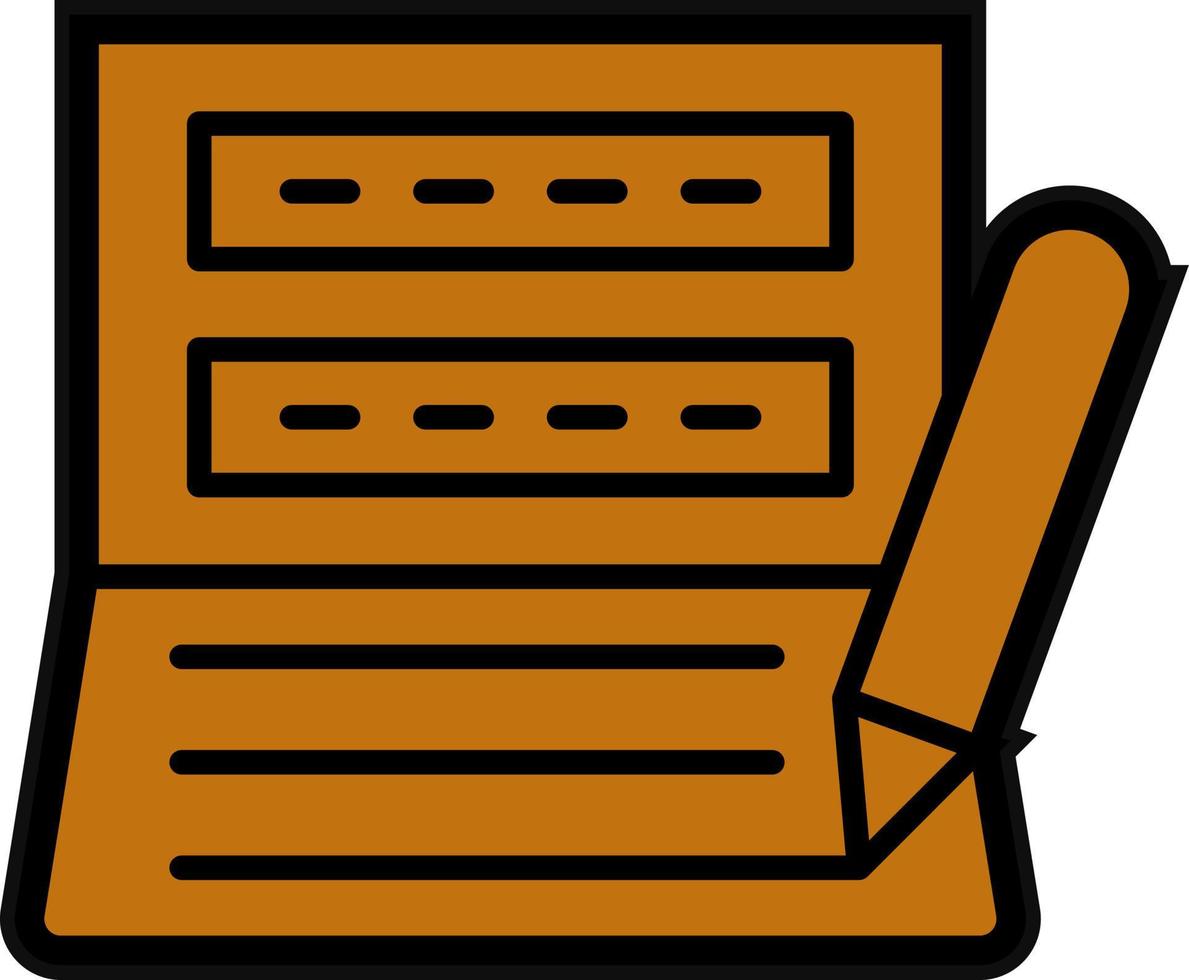 Passbook Vector Icon Design 22929204 Vector Art at Vecteezy